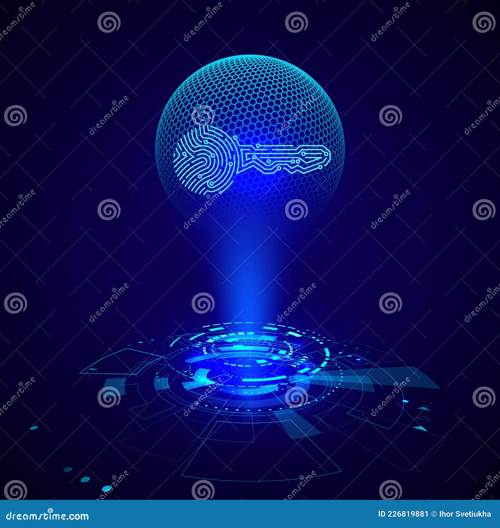 Hologram Of Circuit Key Fingerprint. Futuristic HUD Elements. Sci Fi ... Hologram Of Circuit Key Fingerprint. Futuristic HUD Elements. Sci Fi ...