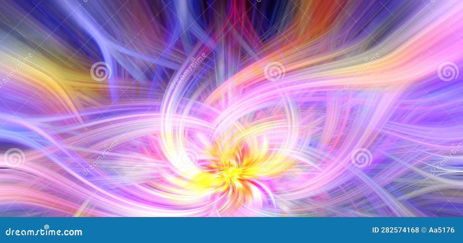 Hologram Colorful Light Radiation Background. Multicolored Texture ...