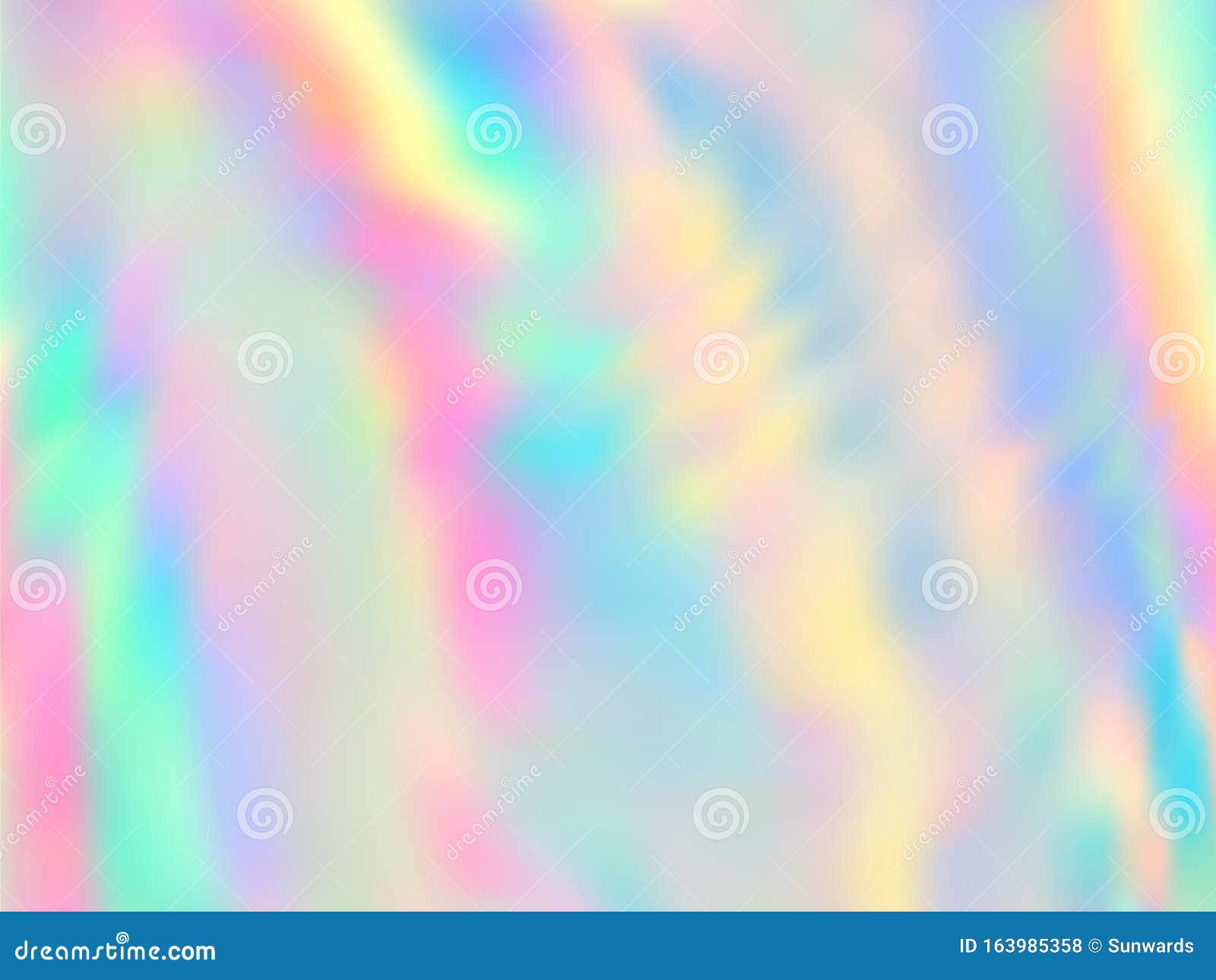 Hologram Effect Glitch Gradient Vector Design. Stock Vector ...