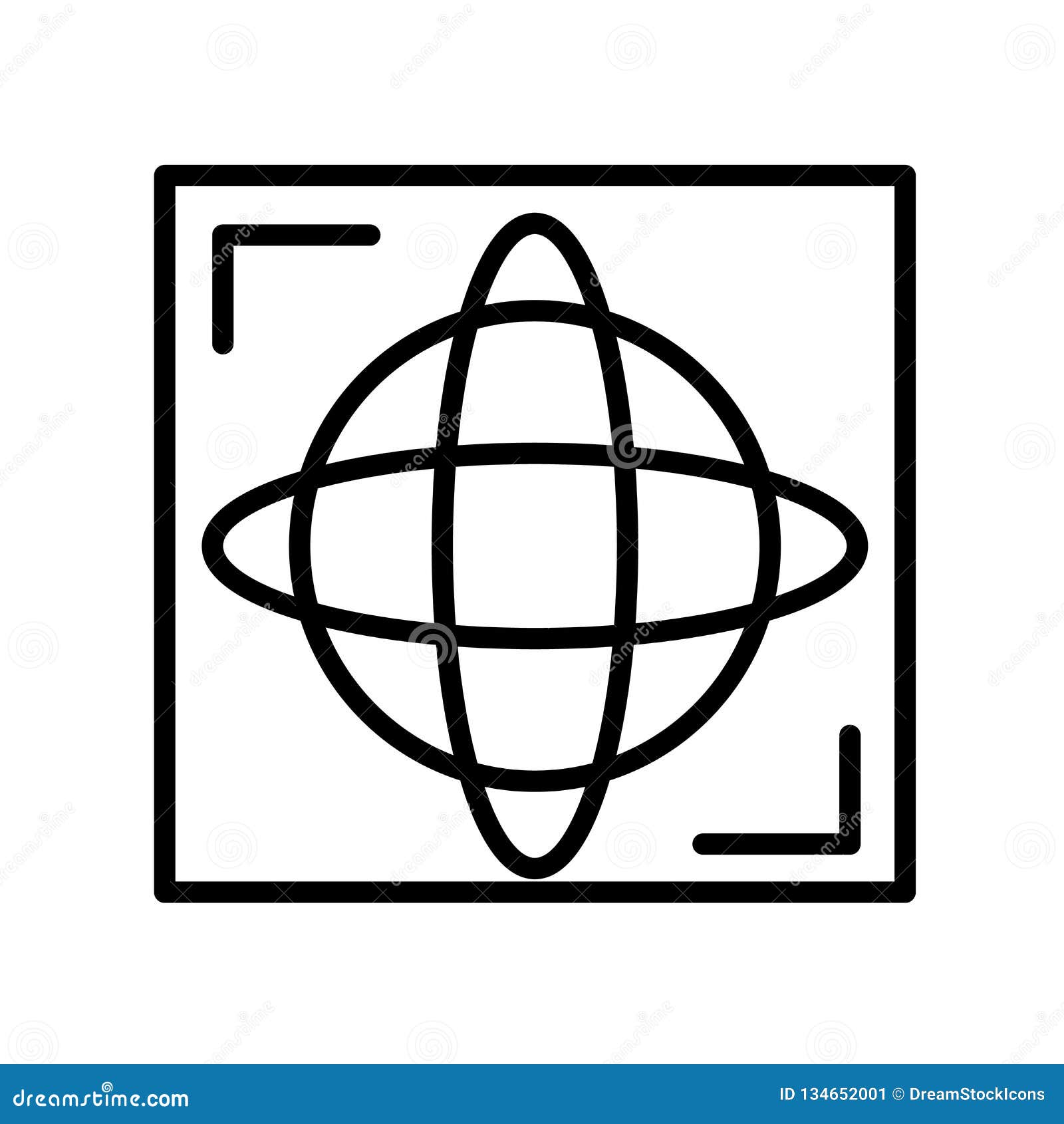 Hologram Icon Vector Isolated on White Background, Hologram Sign , Line ...