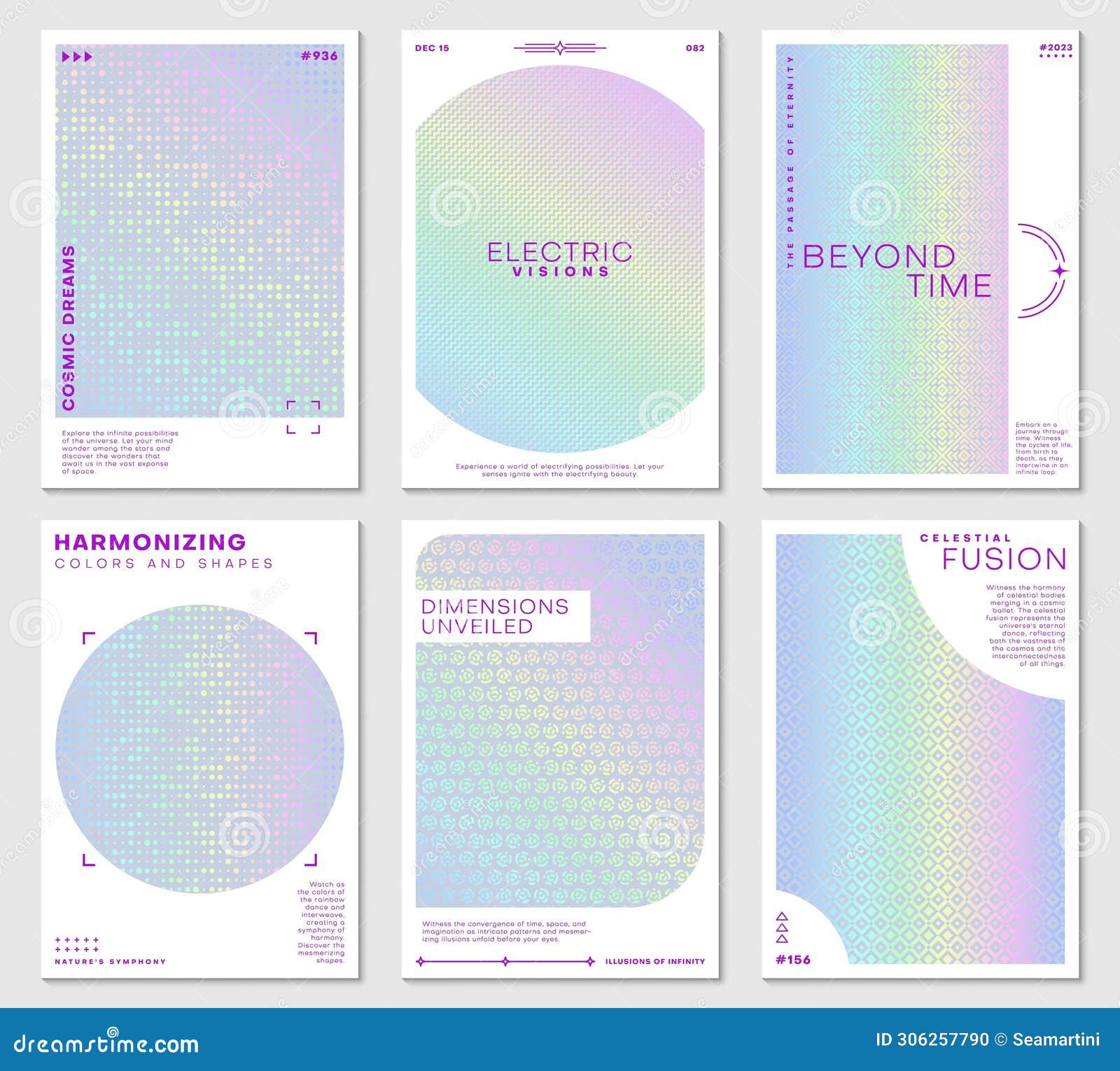 Hologram Posters of Rainbow Glitter Foil Hologram Stock Illustration ...