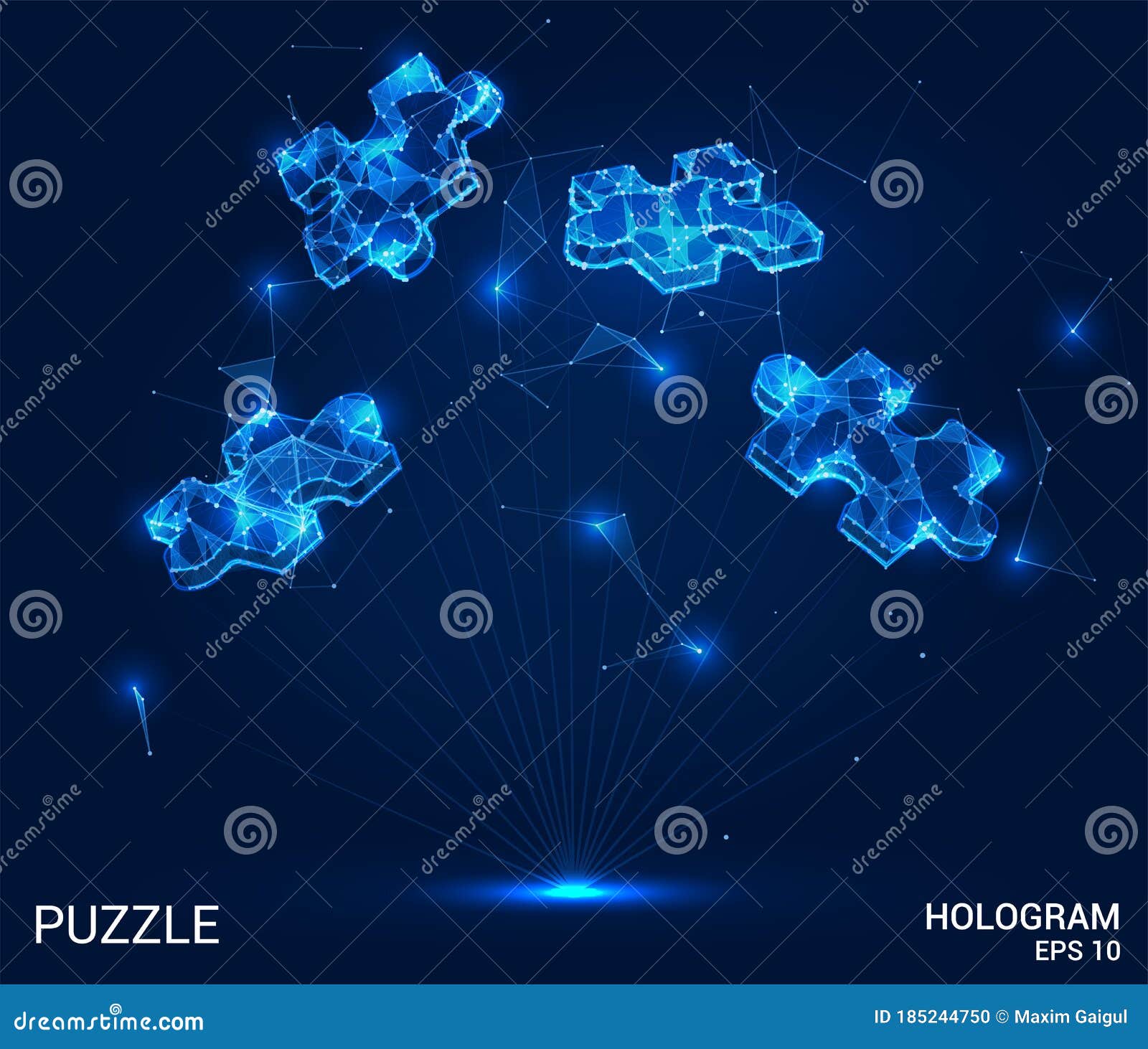 Hologram Puzzles. Puzzles of Polygons, Triangles, Points, and Lines ...