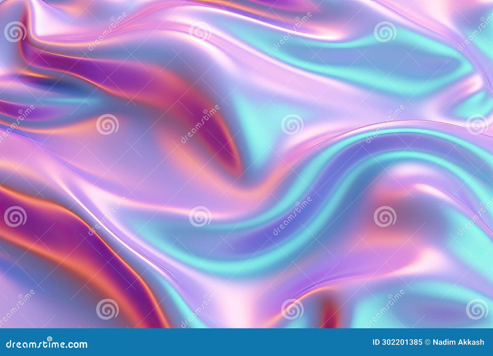 Hologram Waves Texture Seamless Stock Image - Image of pattern, retro ...