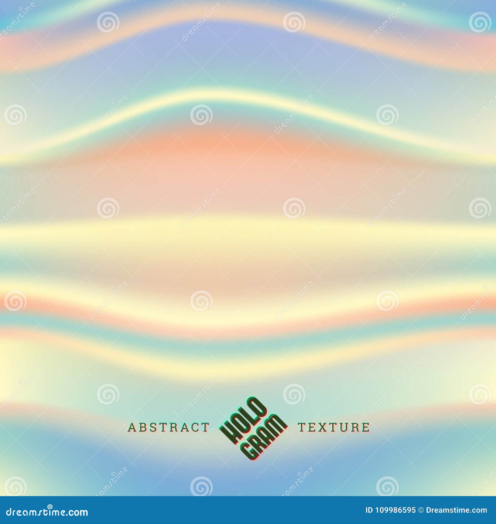 Hologram Wavy Texture Cartoon Vector | CartoonDealer.com #109986285