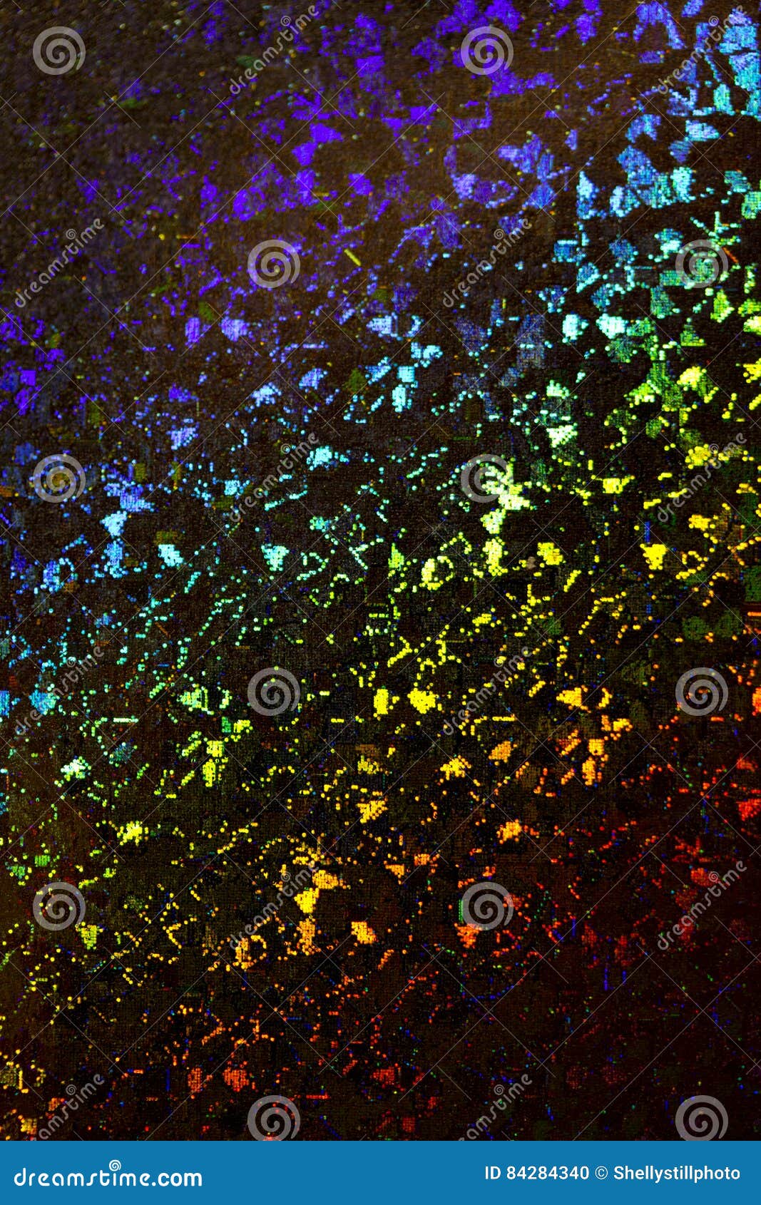 Holographic Disco Abstract Shiny Rainbow Background Royalty-Free Stock ...
