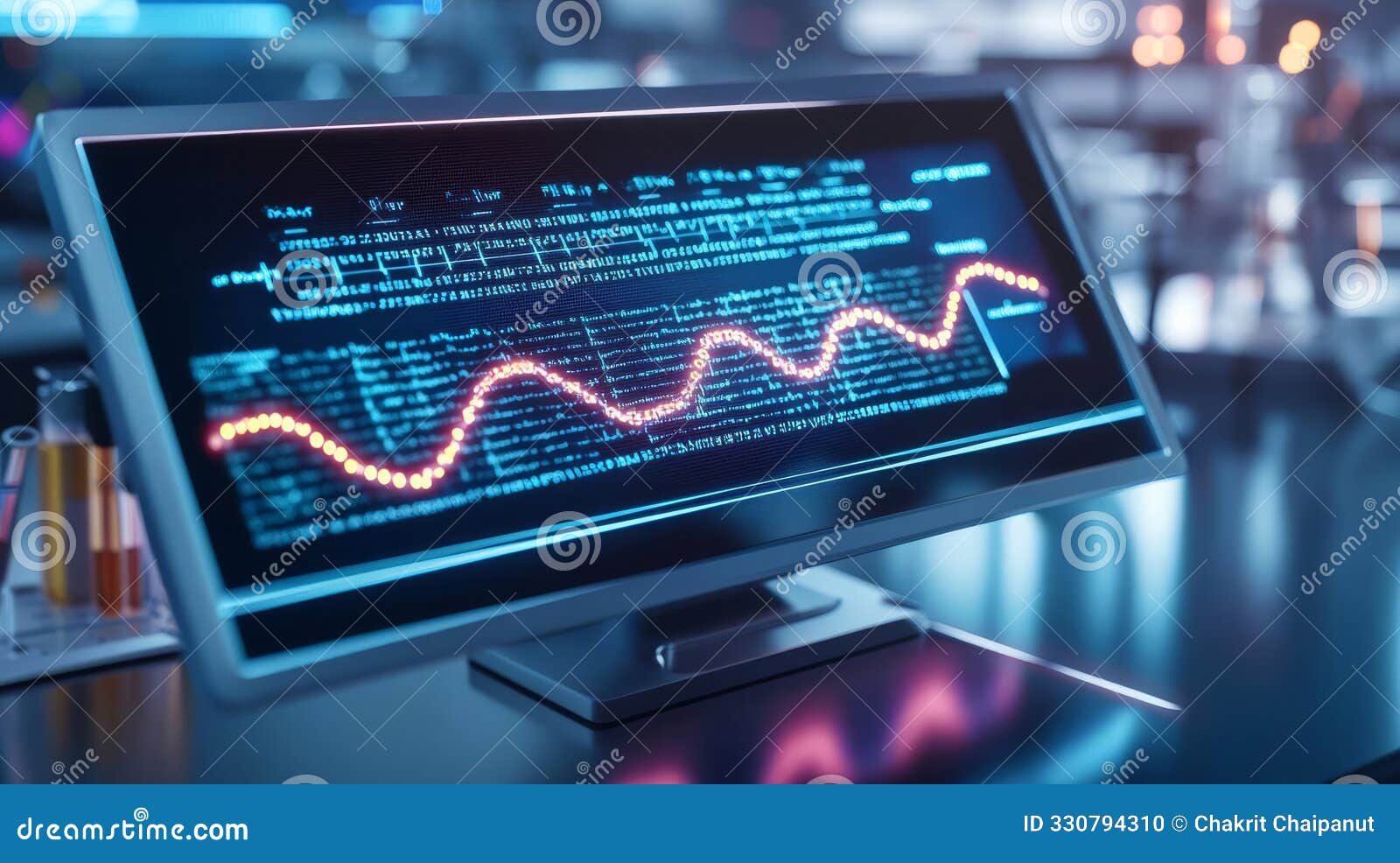 Holographic Display of a Gene Sequence with Highlighted Epigenetic ...