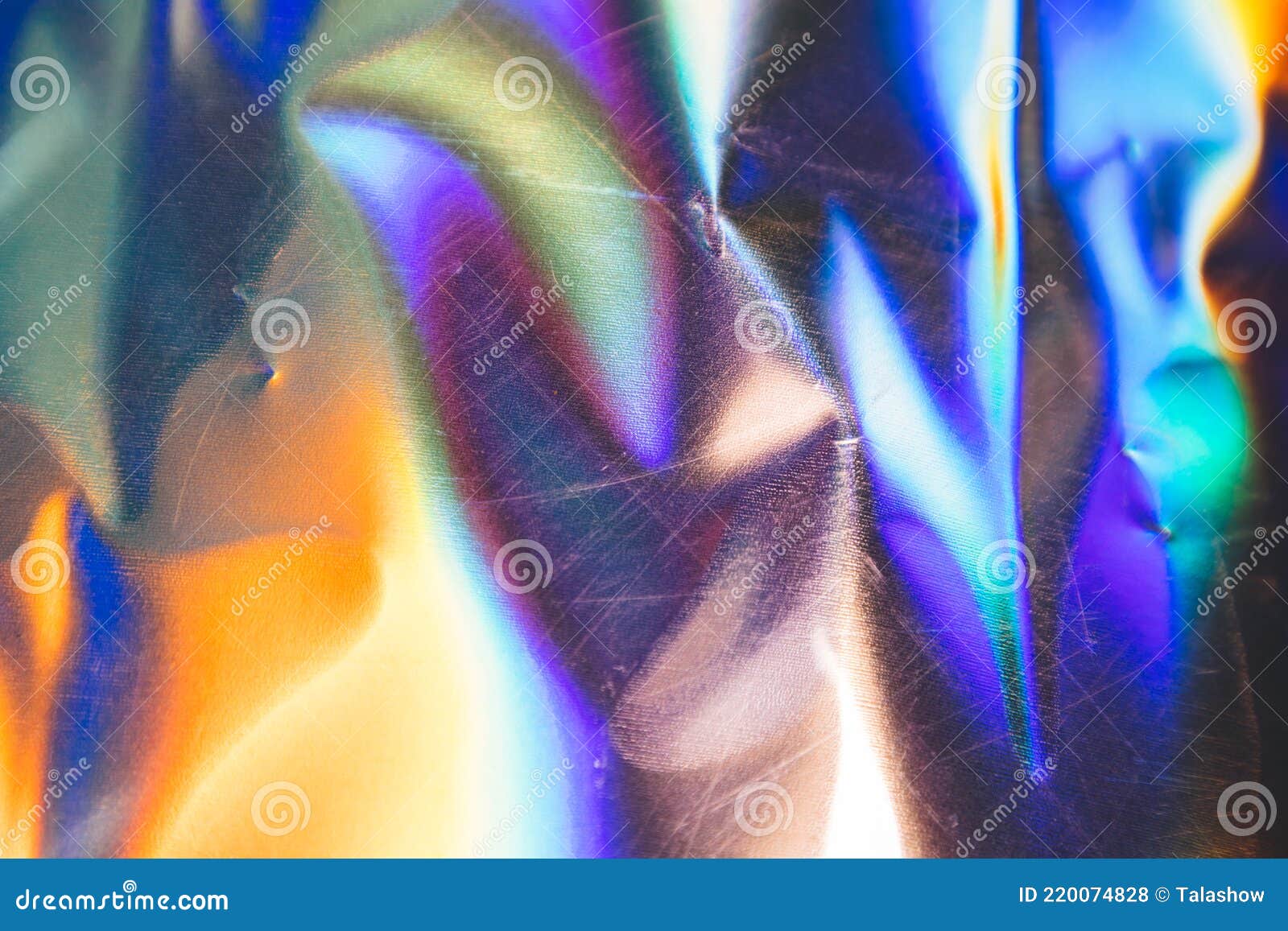Holographic Foil Abstract Rainbow Bright Design Background Stock Photo ...