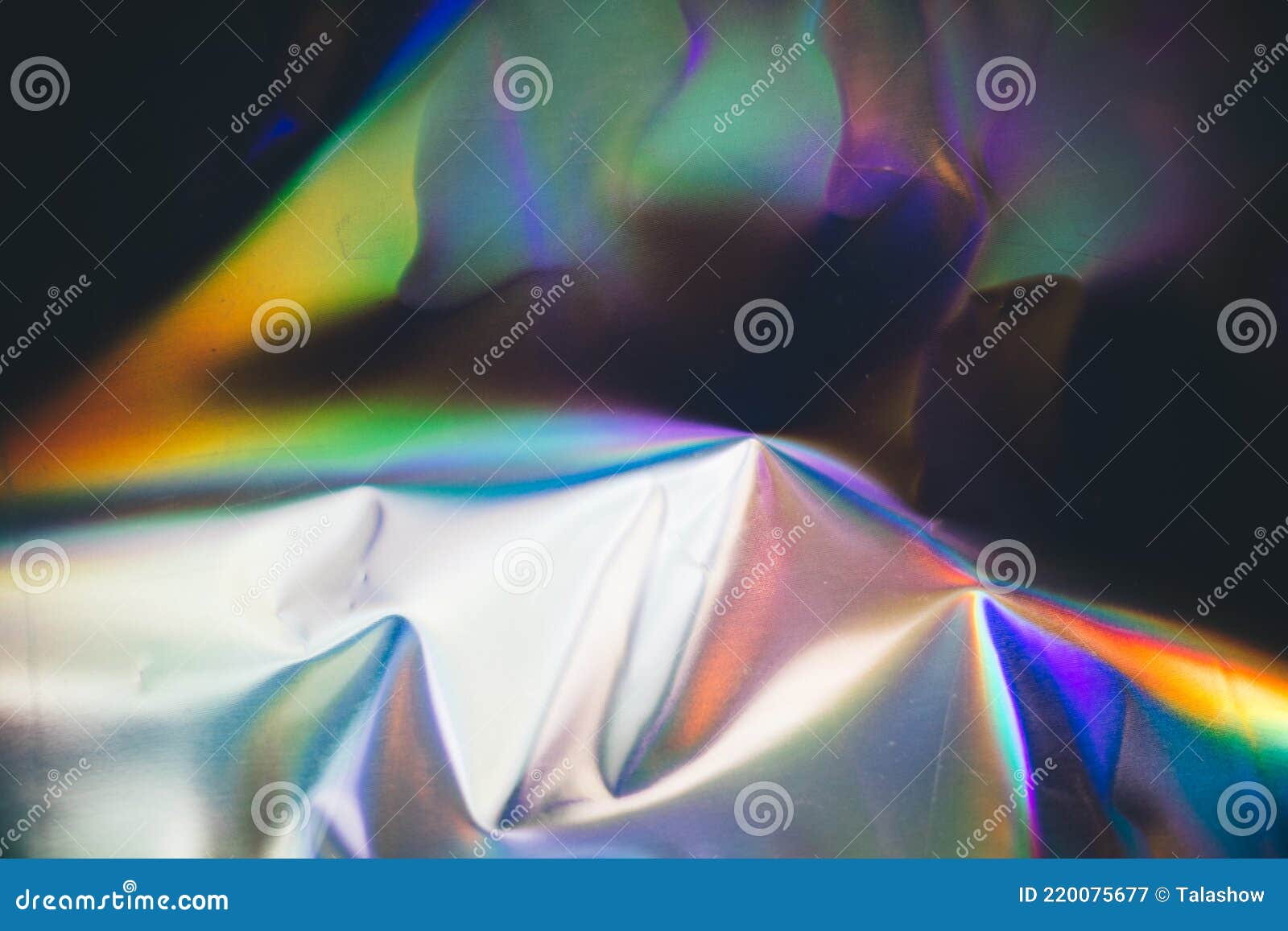 Holographic Foil Abstract Rainbow Bright Design Background Stock Image ...
