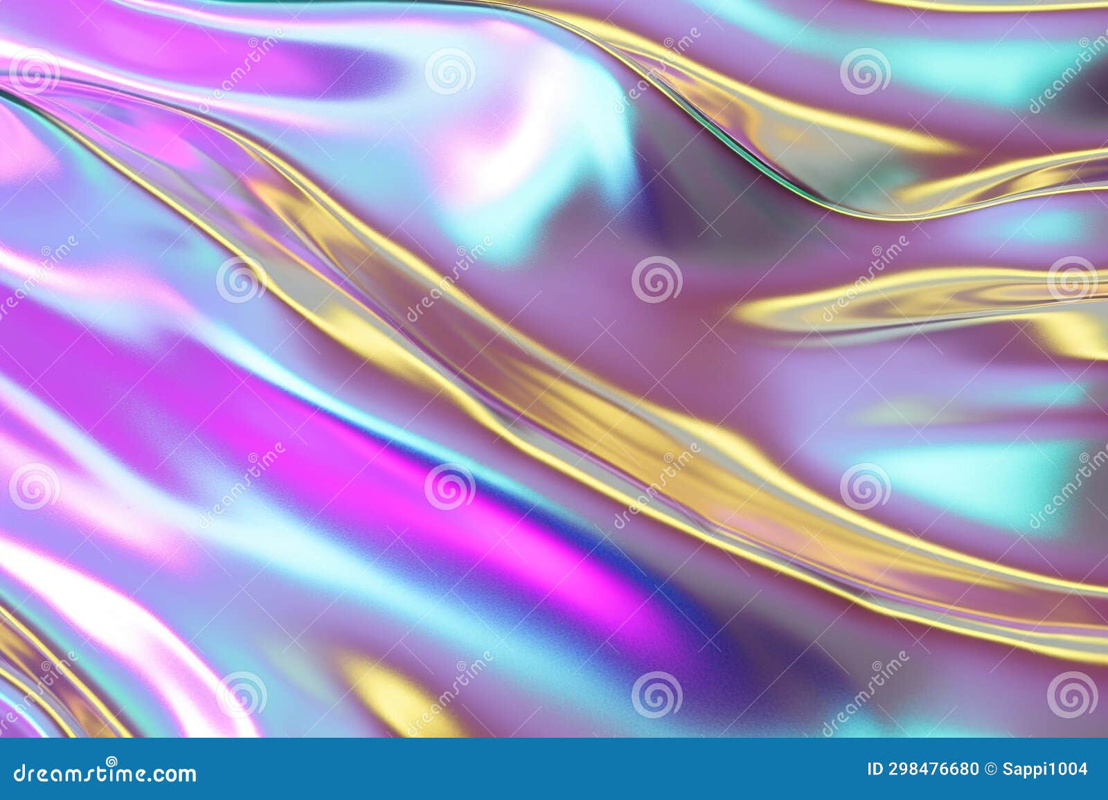 Holographic Foil Texture with a Spectrum of Colors Stock Illustration ...