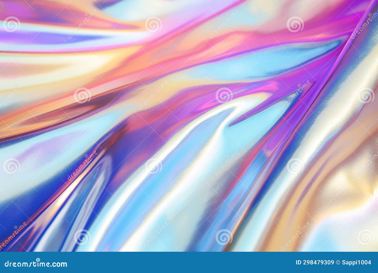Holographic Foil Texture with a Spectrum of Colors Stock Illustration ...