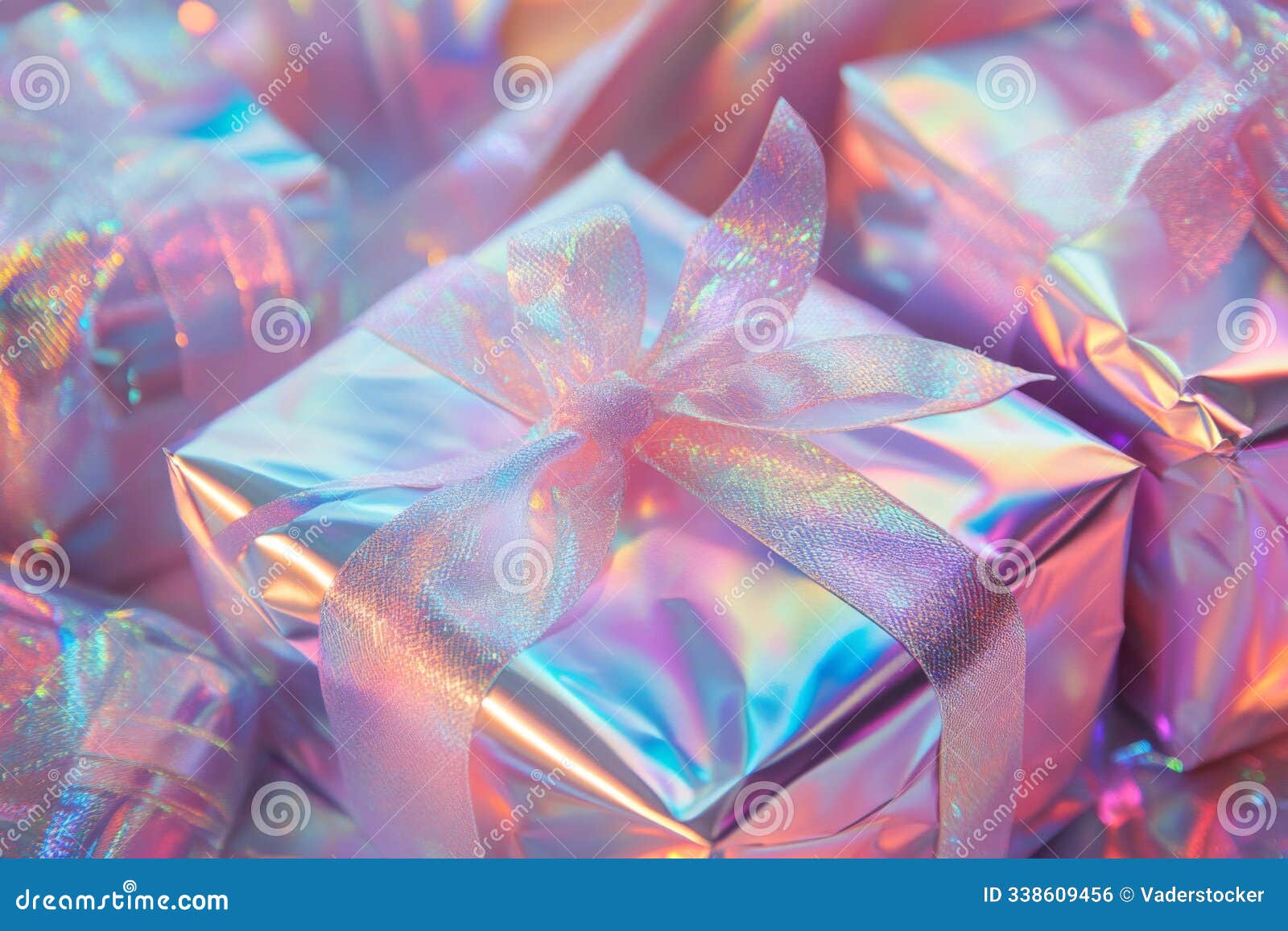 An Iridescent Ribbon Of Light Twists And Turns Through Space ...