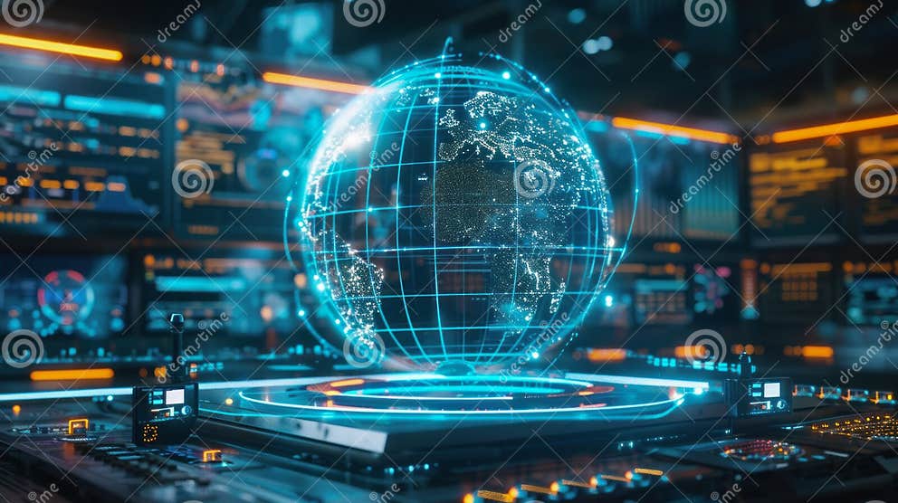 A Holographic Globe Highlighting Geopolitical Risks To Corporate ... A Holographic Globe Highlighting Geopolitical Risks To Corporate ...