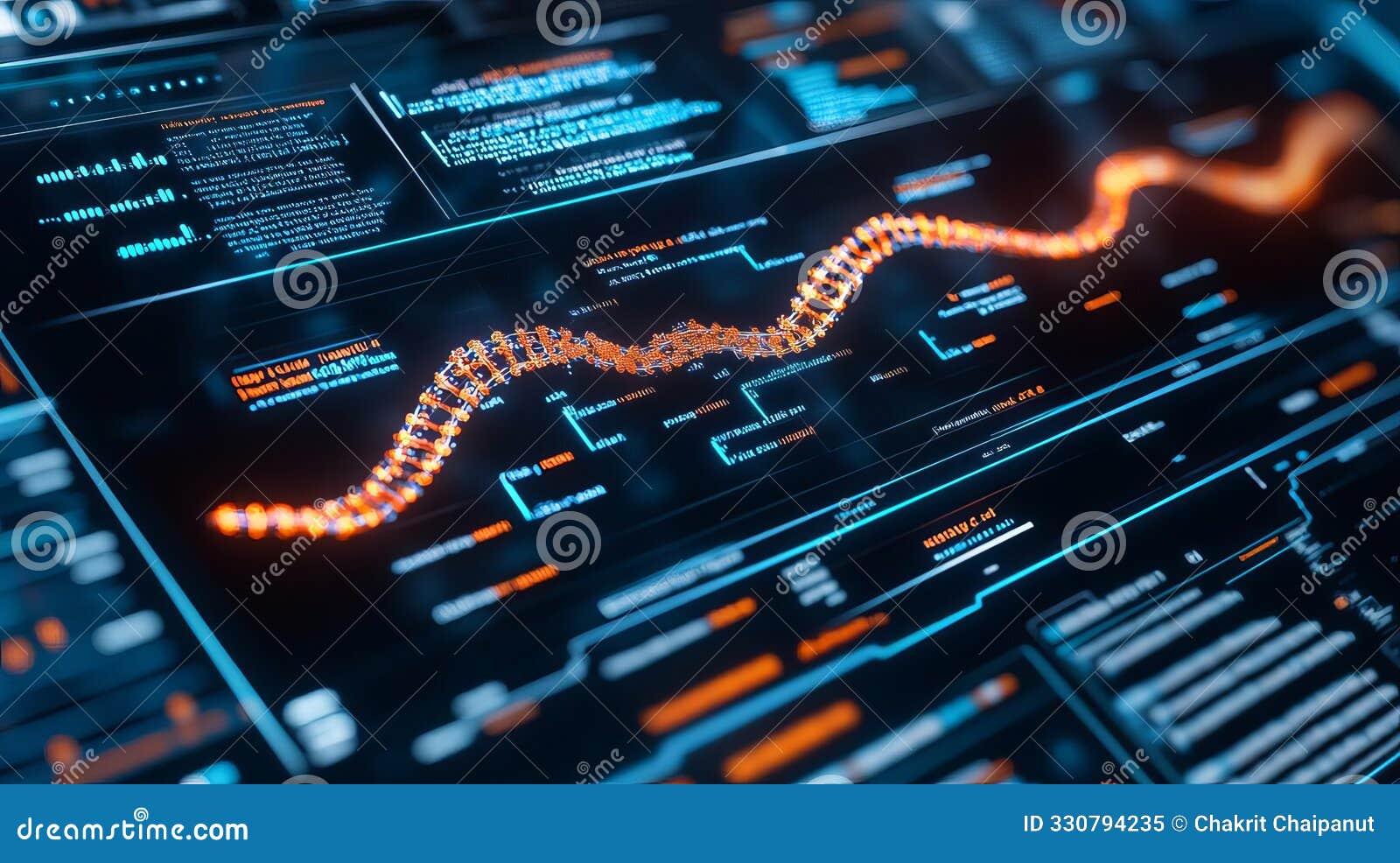 Holographic Interface Displaying Real-time Epigenetic Changes In A DNA ...