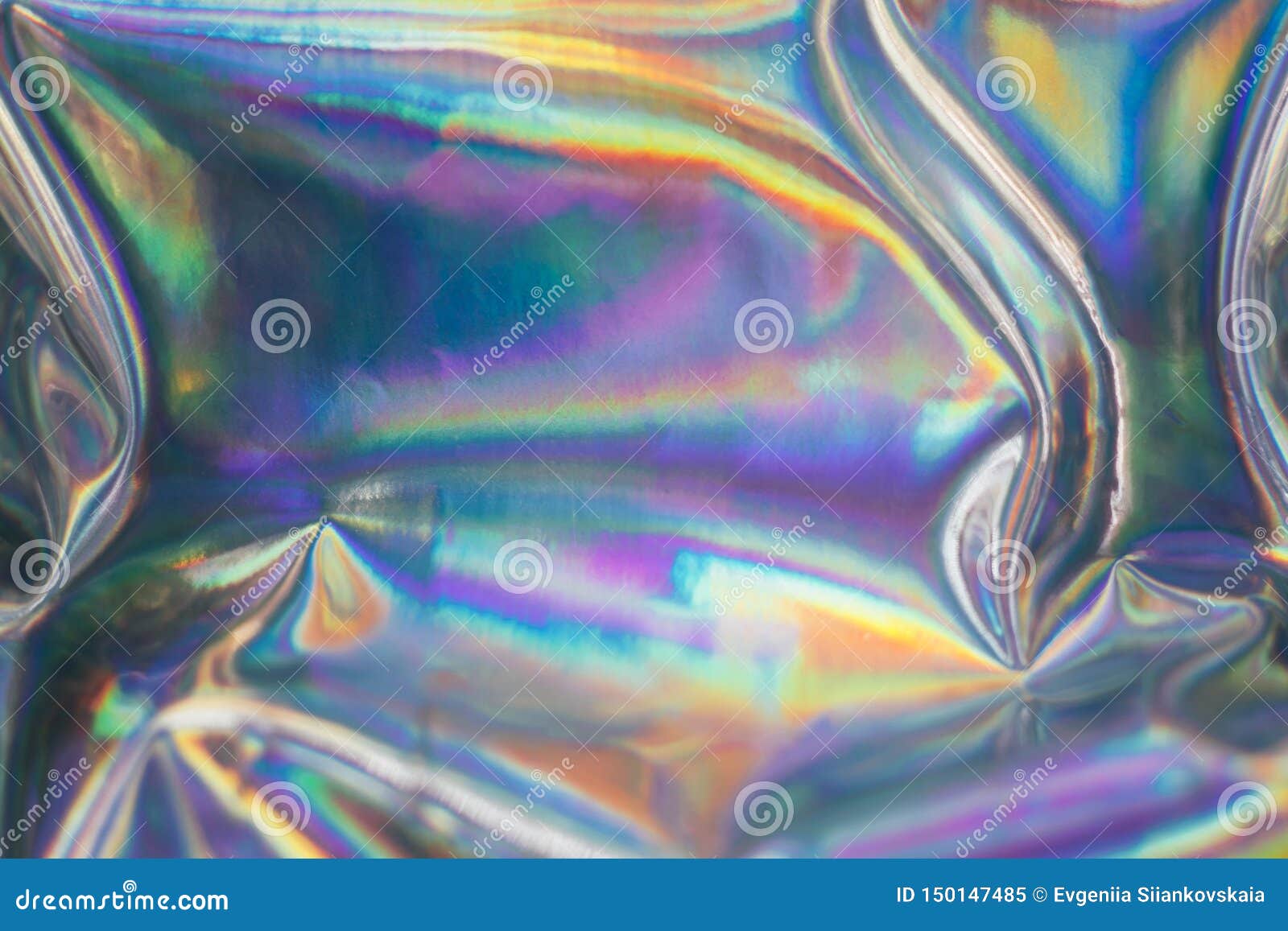 Holographic Iridescent Gradient Color Background Texture Stock ...