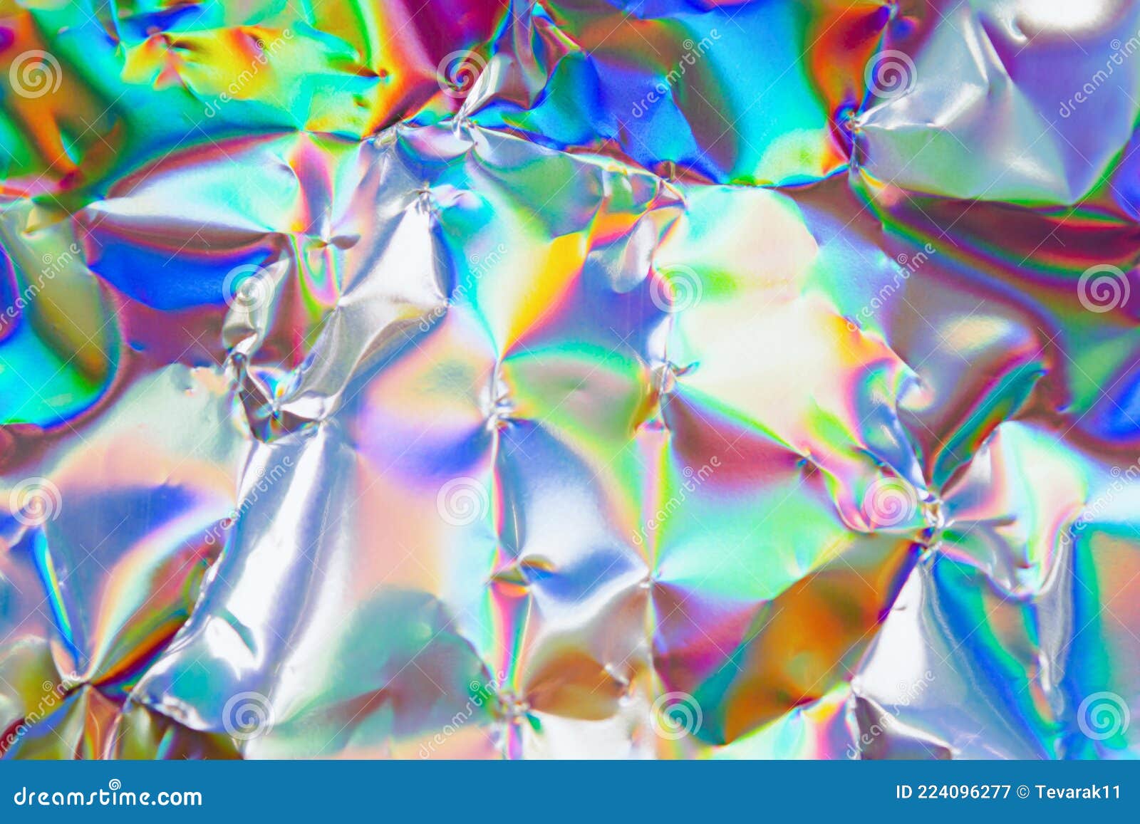 Holographic Iridescent Gradient Color Background Texture Stock ...