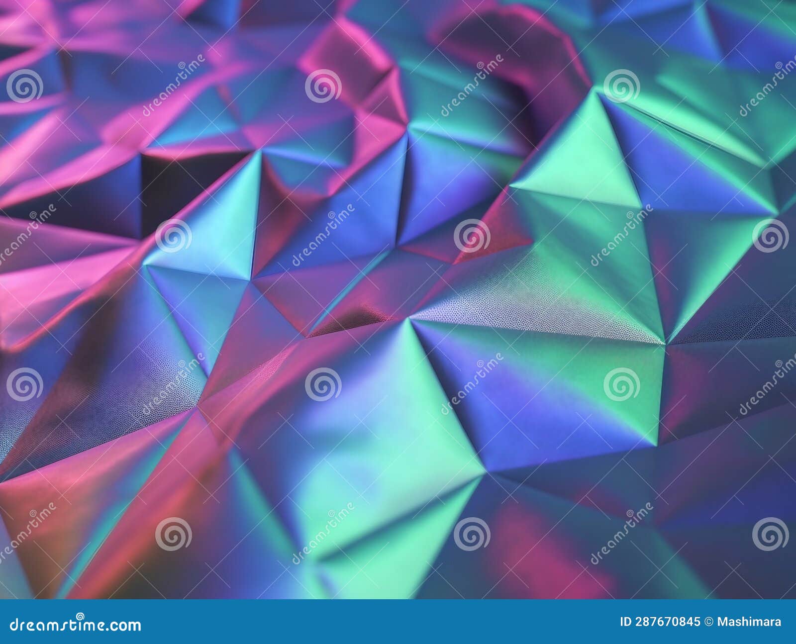 Holographic Iridescent Surface Background. Stock Image - Image of ...