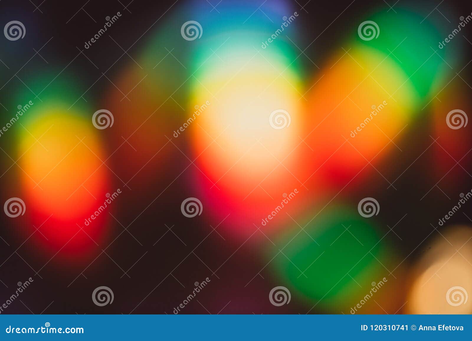 Rainbow Rays Of Sun. Natural Diffraction, Dispersion. Resulting In ...