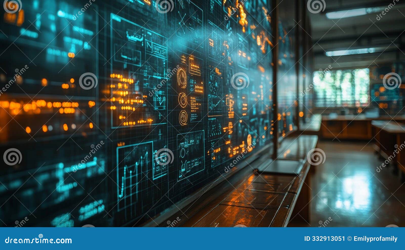 Holographic Math Symbols Light Up High-tech Classroom Brimming With ...