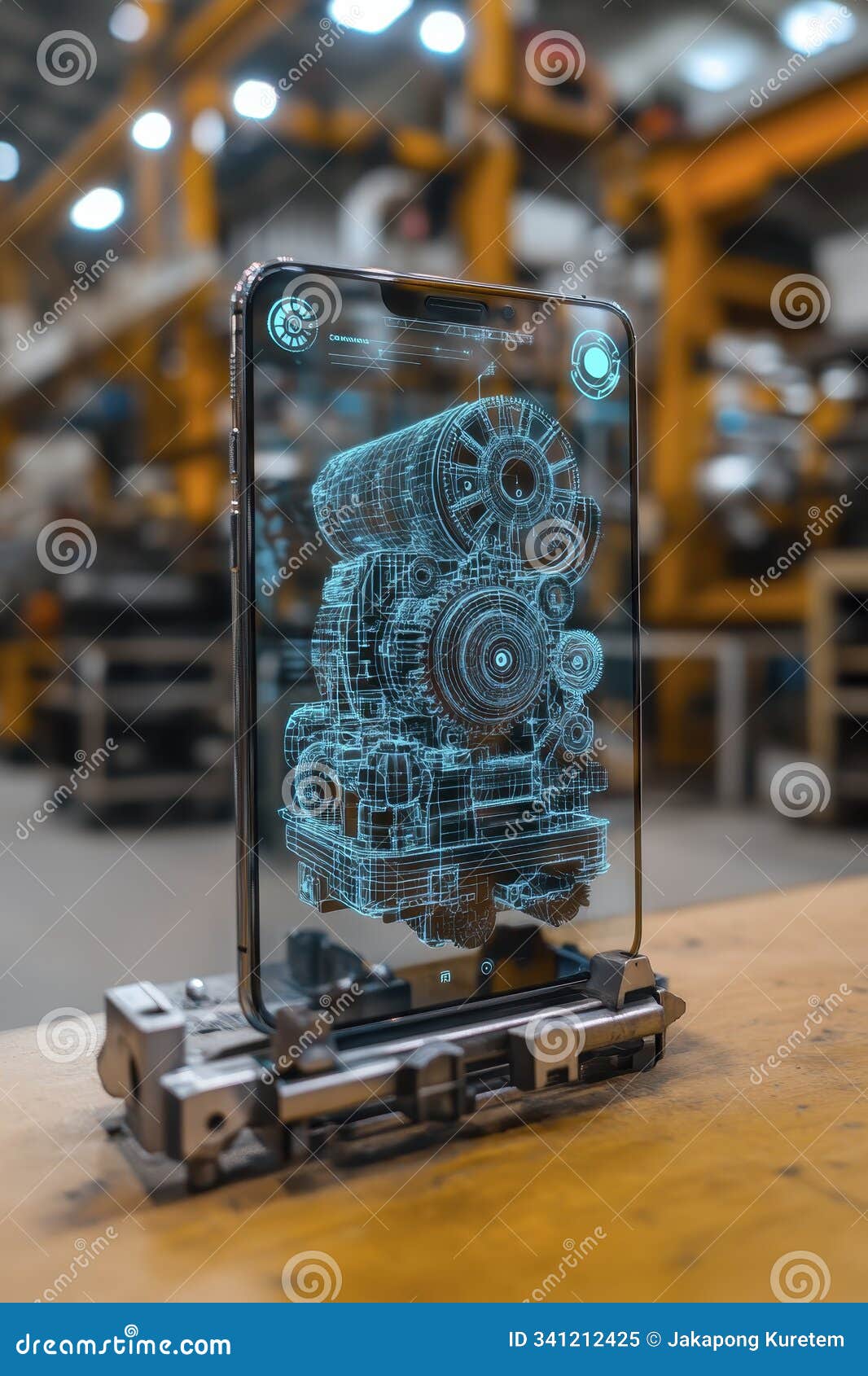 Holographic Mechanic Interface in Industrial Setting Using Augmented ... Holographic Mechanic Interface in Industrial Setting Using Augmented ...