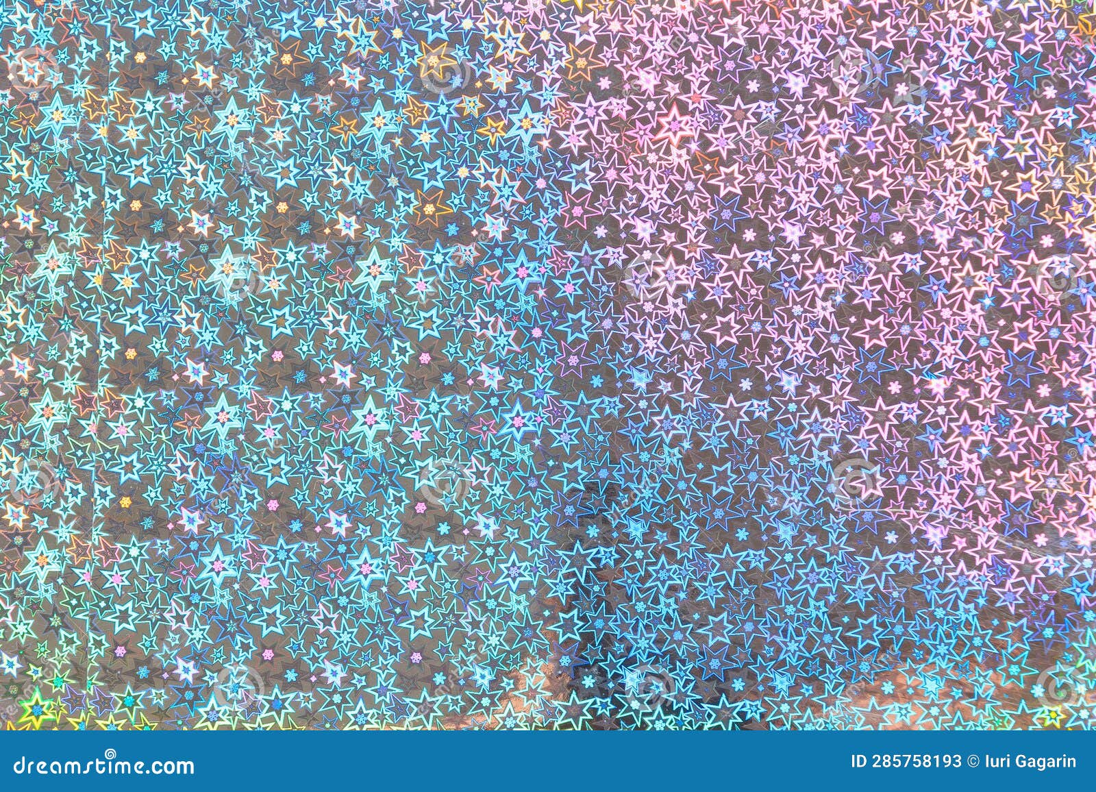 Holographic Paper with a Geometric Pattern. Background or Backdrop ...