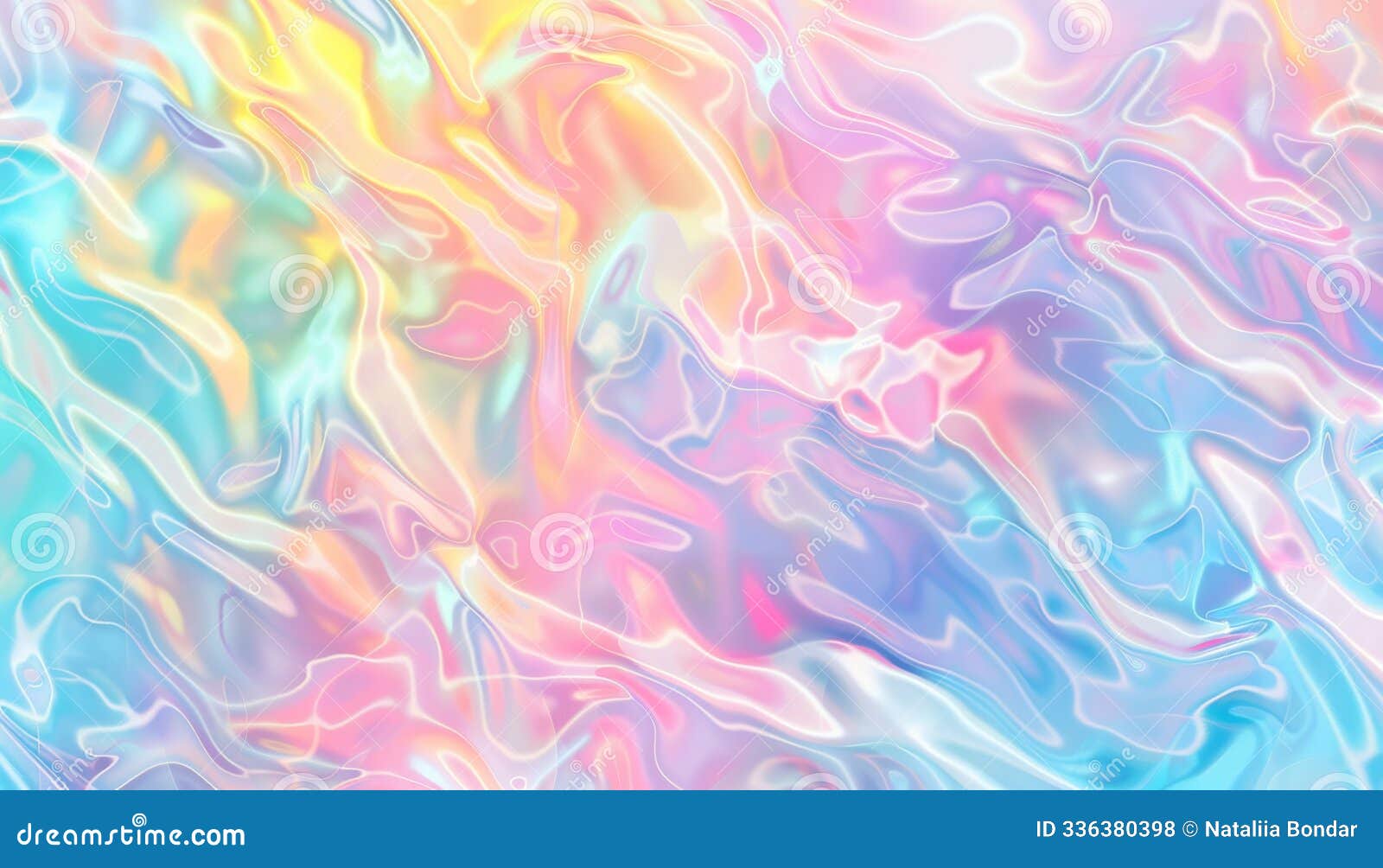 Holographic Pastel Gradient Background with Smooth Texture Stock Photo ...