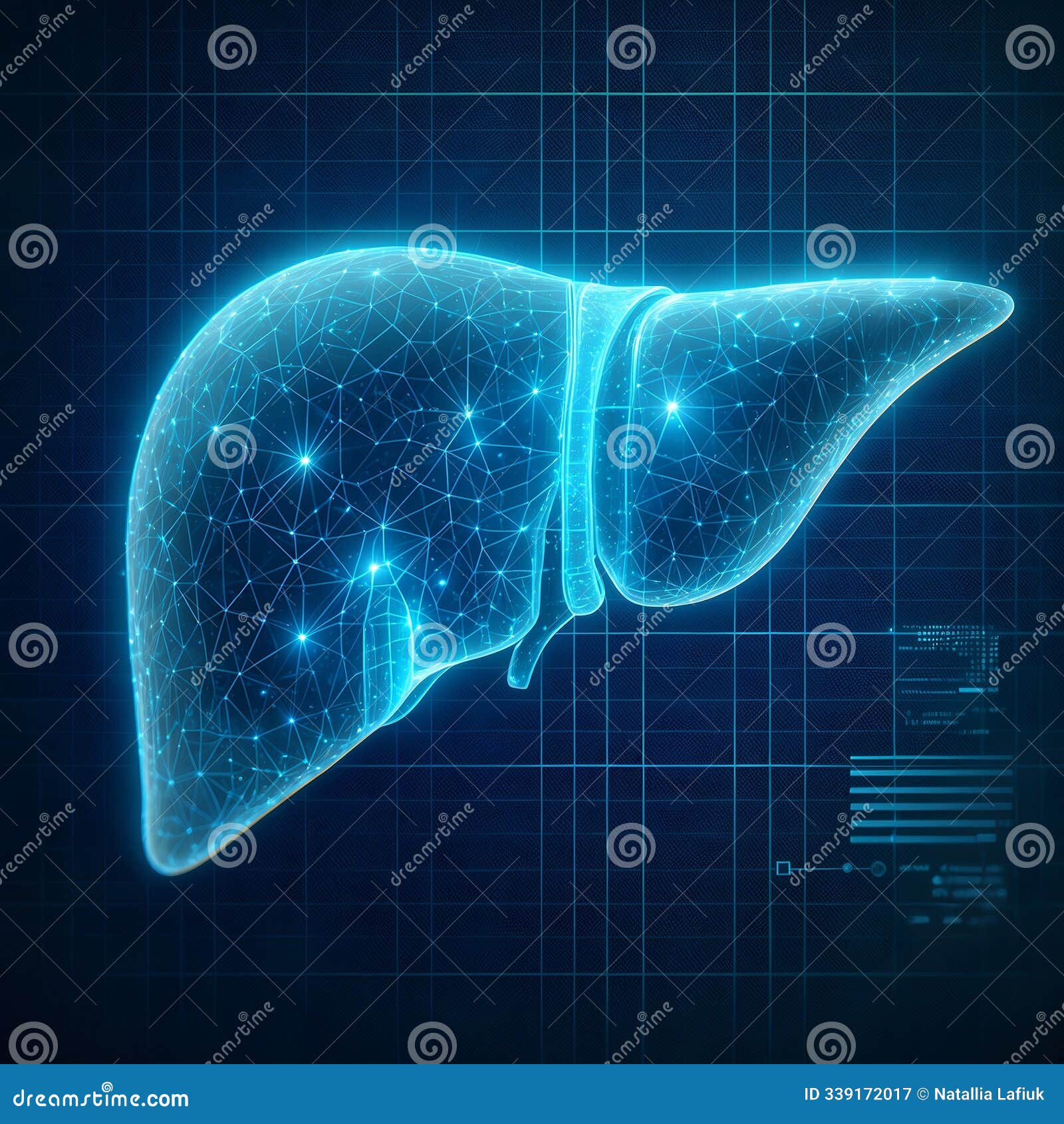 Holographic Representation Of Human Body Scan Showing Various ...