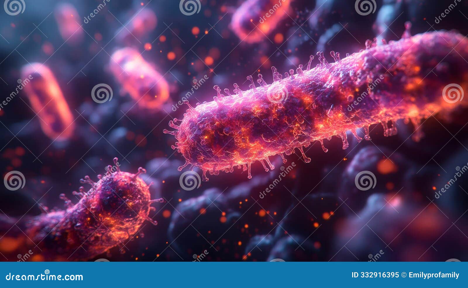 Holographic Representations of Microscopic Bacteria in Vibrant Colors ...