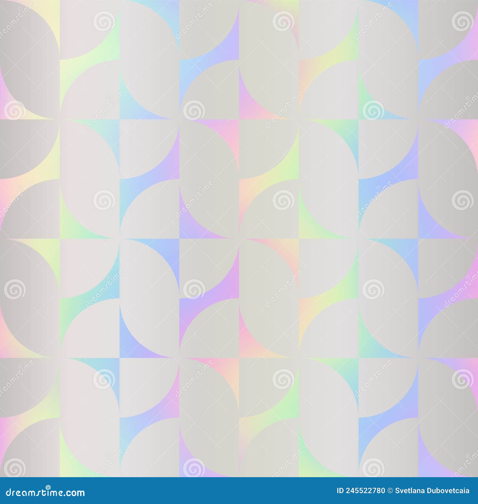 Holographic Seamless Pattern. Background with Rainbow Foil Effect ...