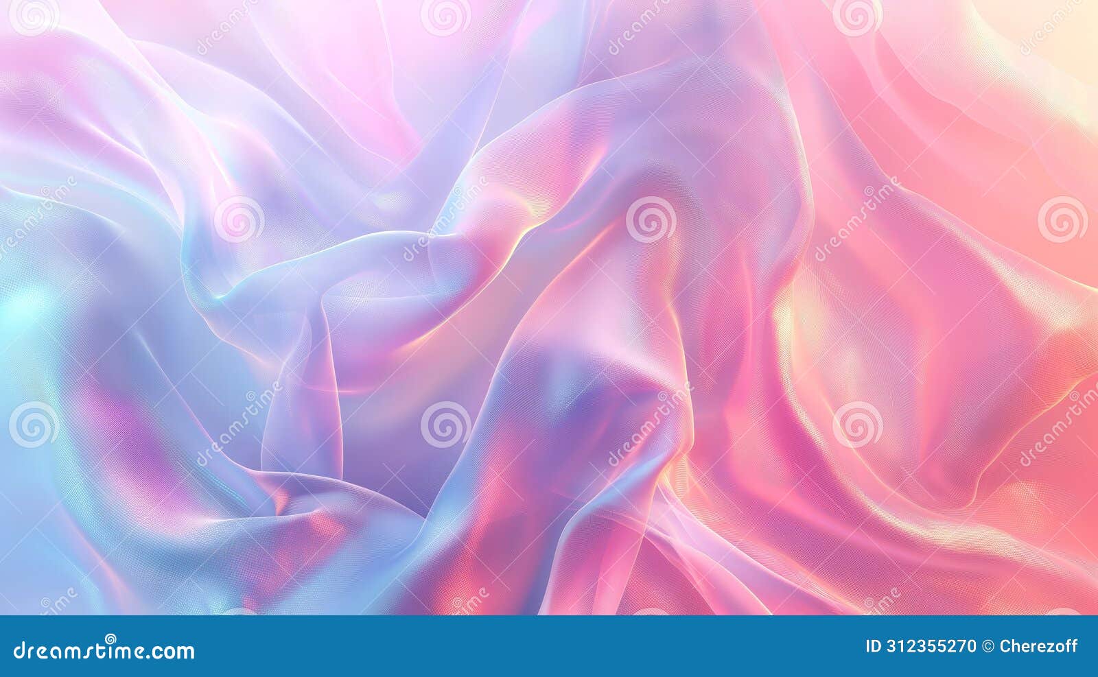 Holographic Silk Waves stock photo. Image of shiny, silk - 312355270