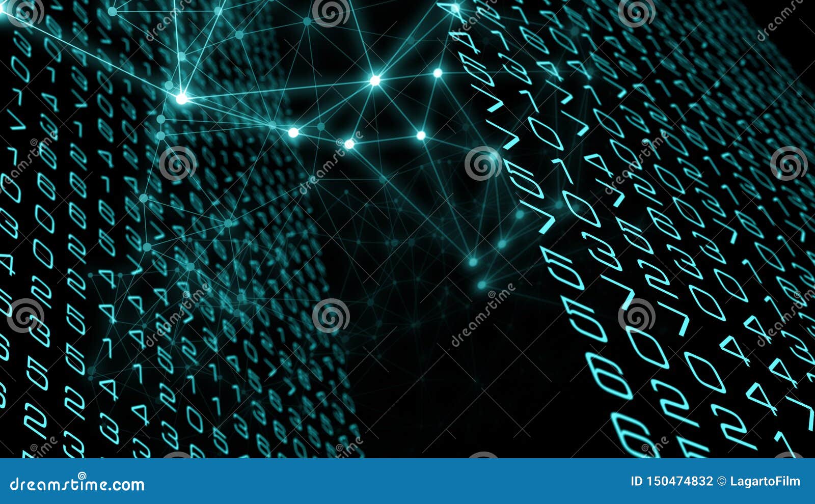 Holographic Technology, Video Game Code Programming Stock Illustration ...