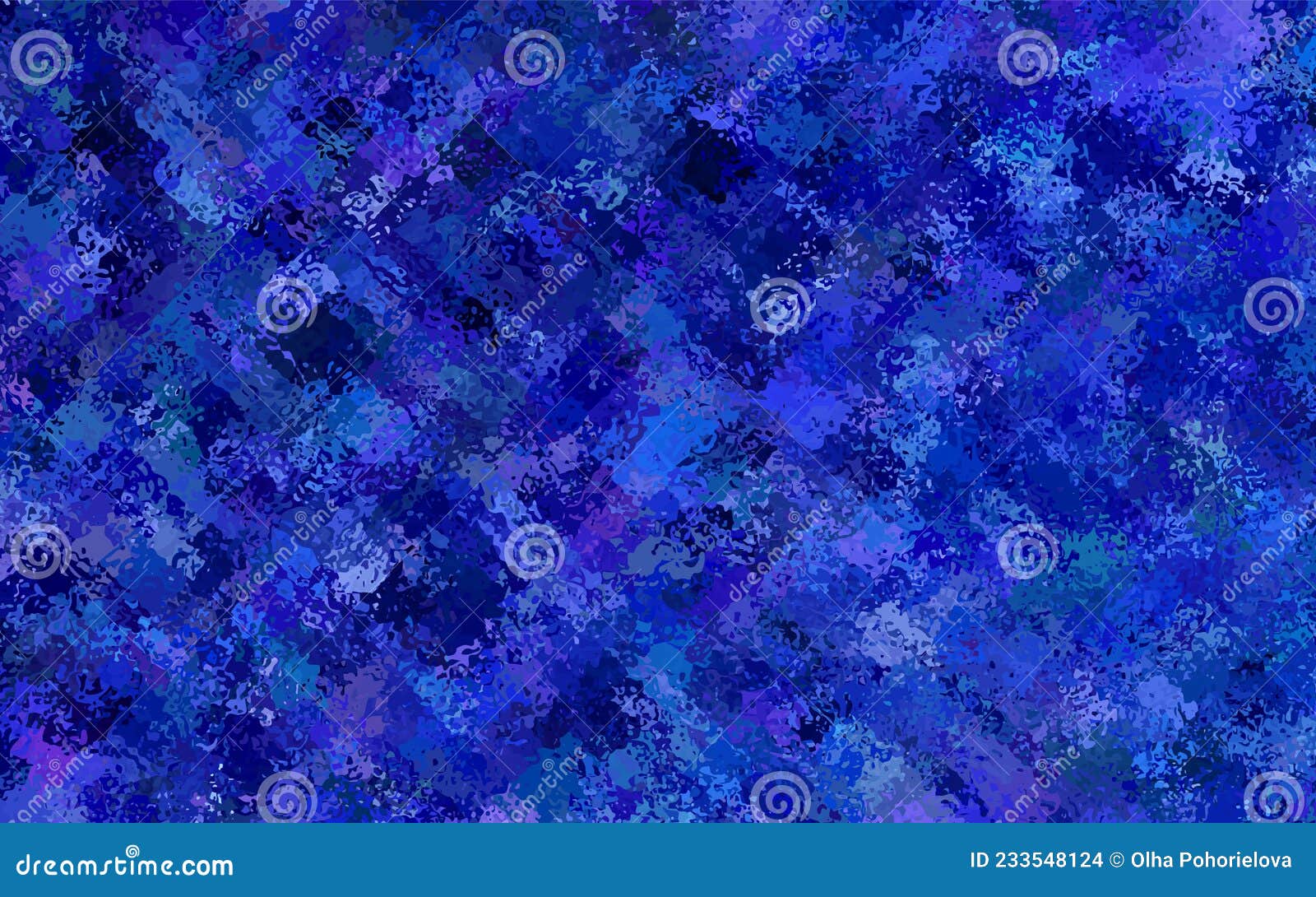 Holographic Texture Blue Background. Hologram Cloth Effect Stock Vector ...