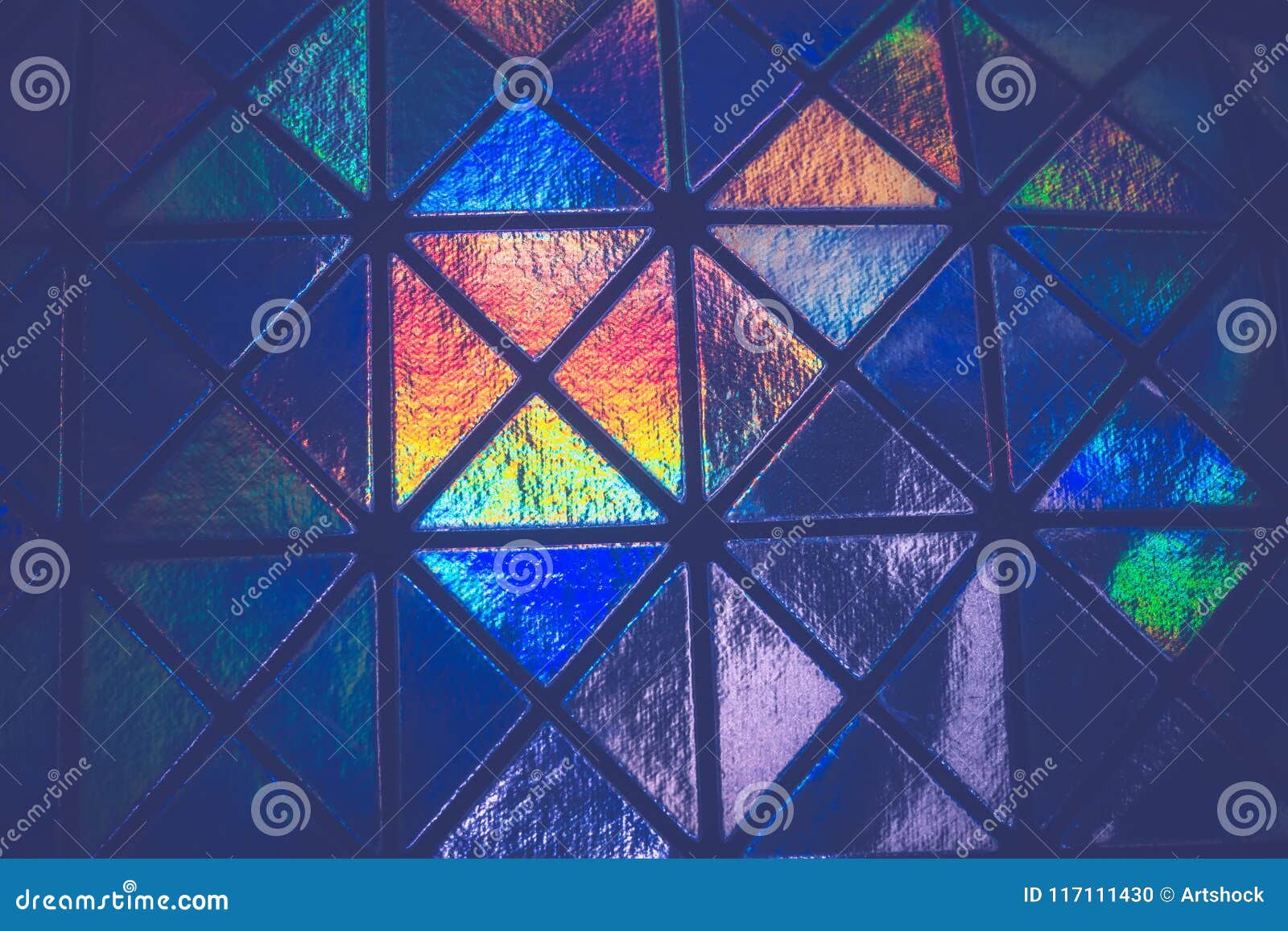 Holographic Triangular Background Filtered Stock Photo - Image of ...