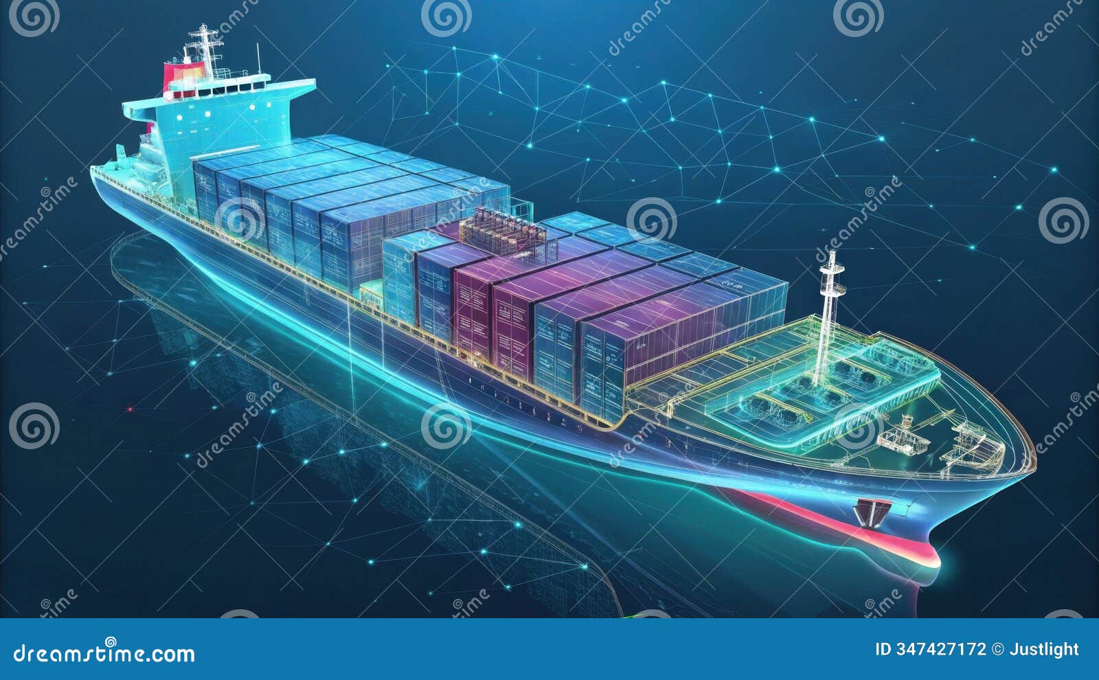 A Holographic Version of a Shipping Vessel Highlights Its Cargo ...