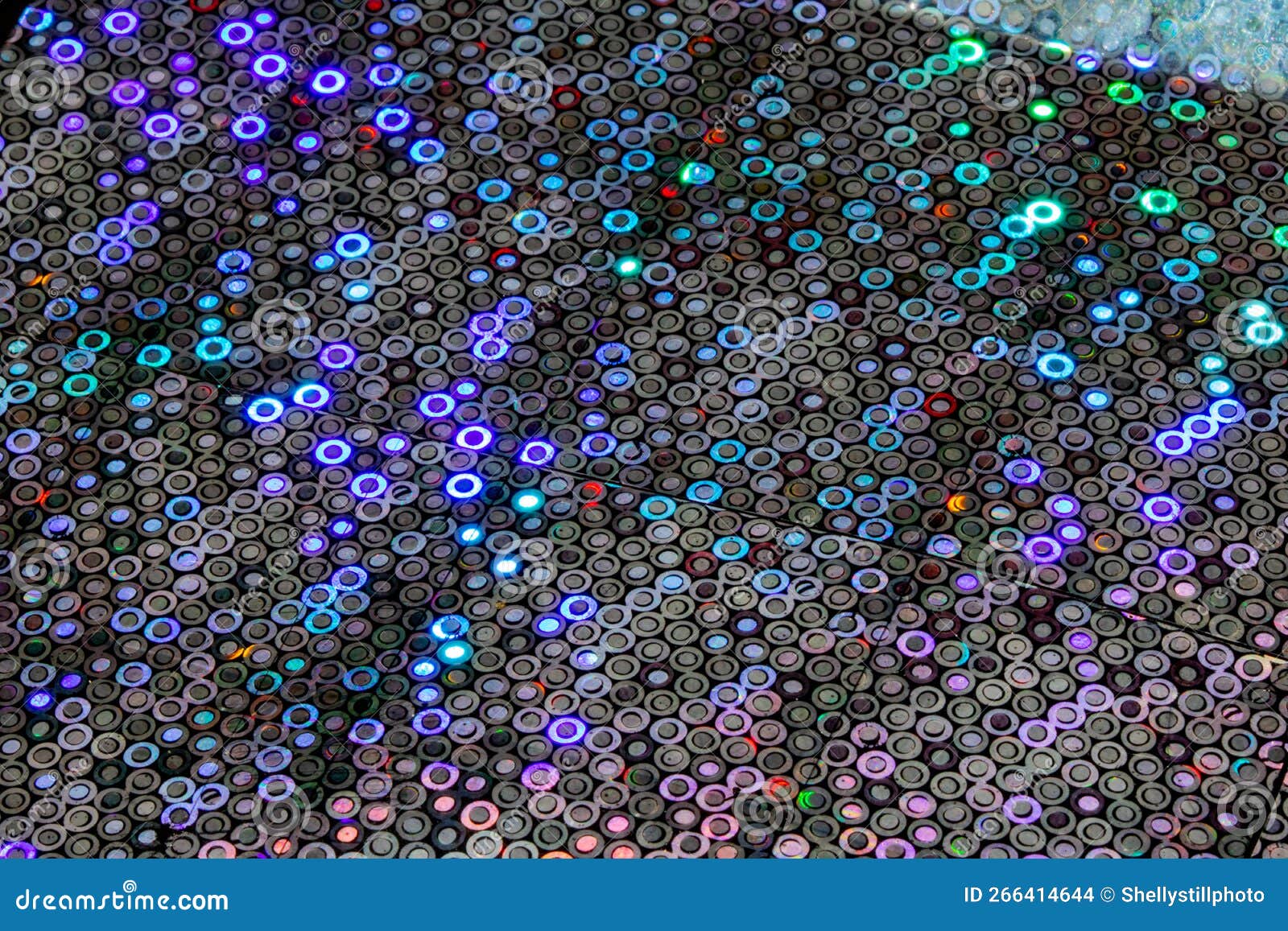 Holographic Vibrant and Colourful Disco Circles that are Shiny for ...