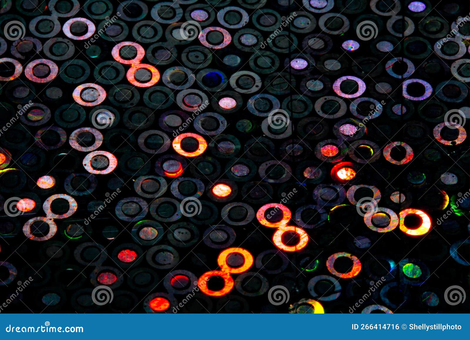 Holographic Vibrant and Colourful Disco Circles that are Shiny for ...
