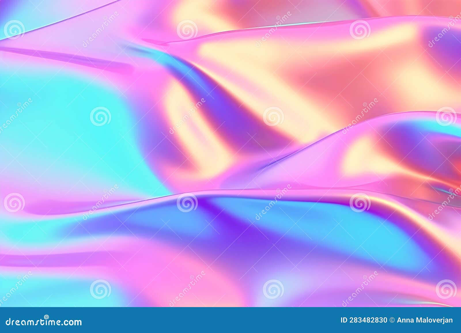 Holographic Wallpaper Background. Hologram Texture Stock Illustration ...