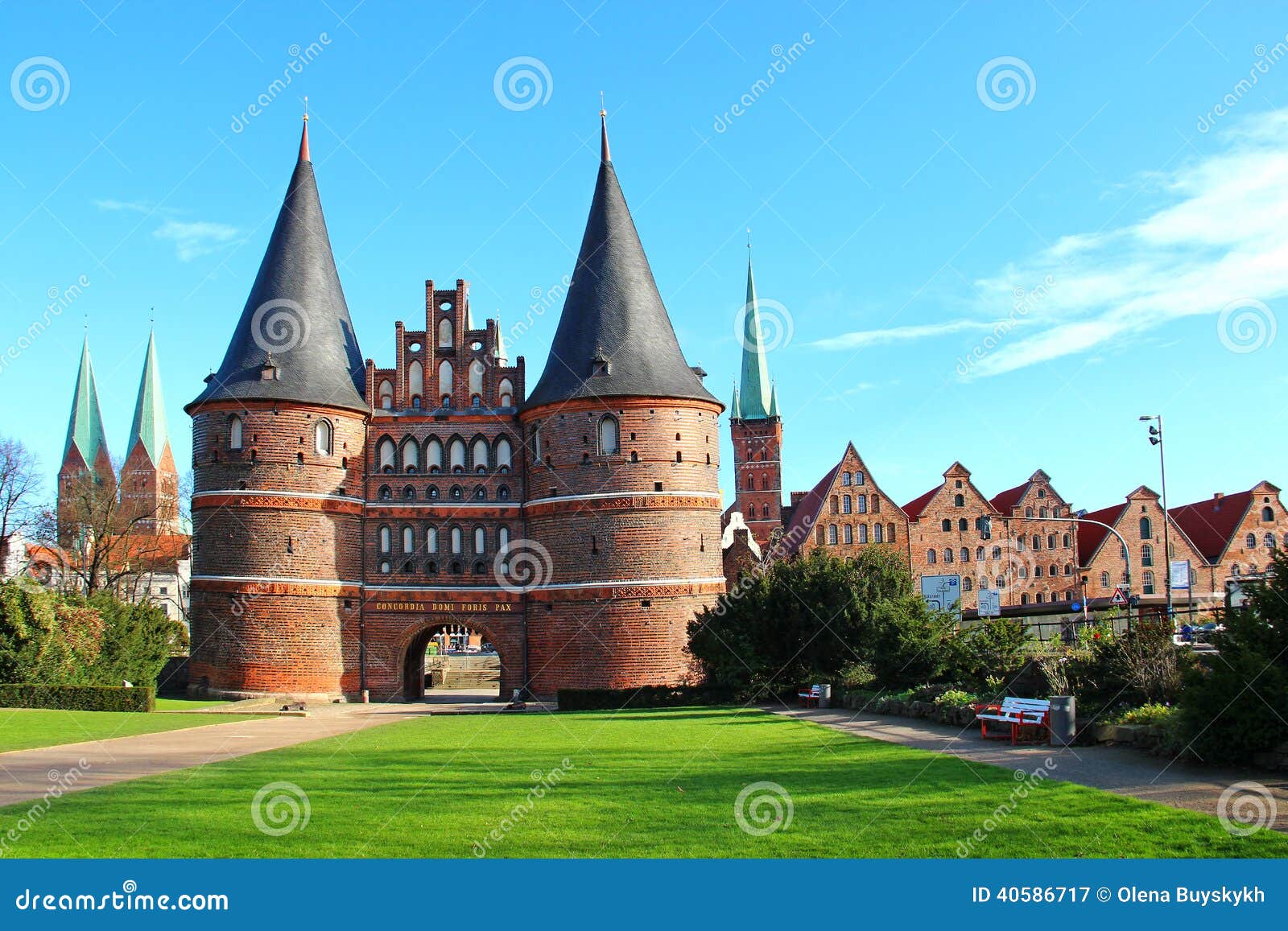 Holsten Gate Stock Photography | CartoonDealer.com #26436224