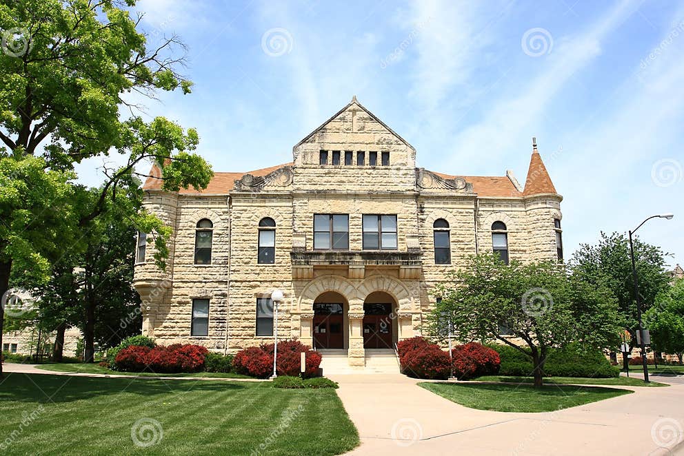 Holton Hall -Kansas State University Stock Photo - Image of ...