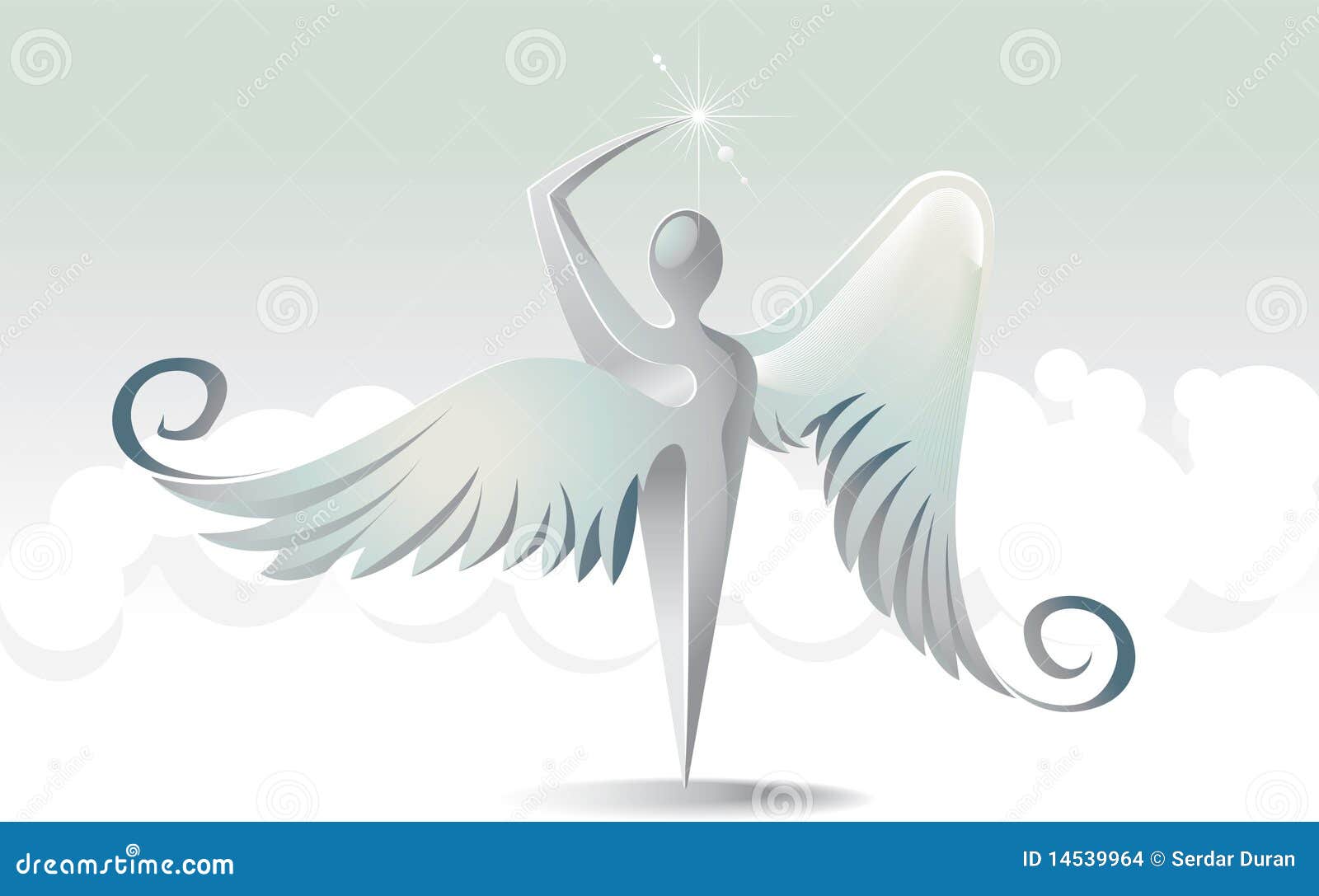 Holy angels icon stock vector. Illustration of creativity - 14539964
