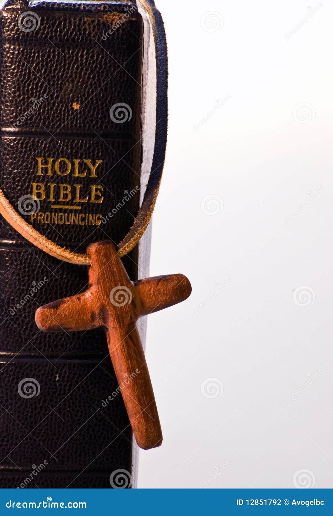 Holy Bible and Cross stock photo. Image of believe, bible - 12851792
