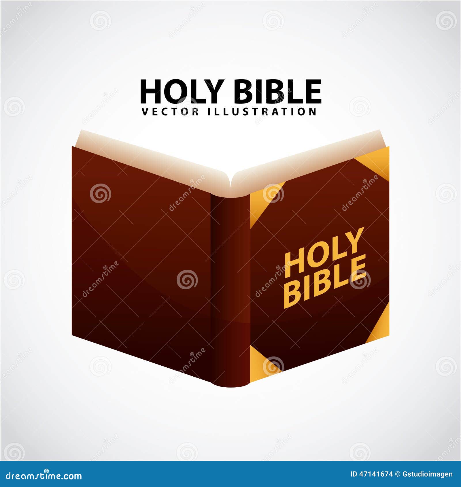 Holy bible design stock illustration. Illustration of library - 47141674