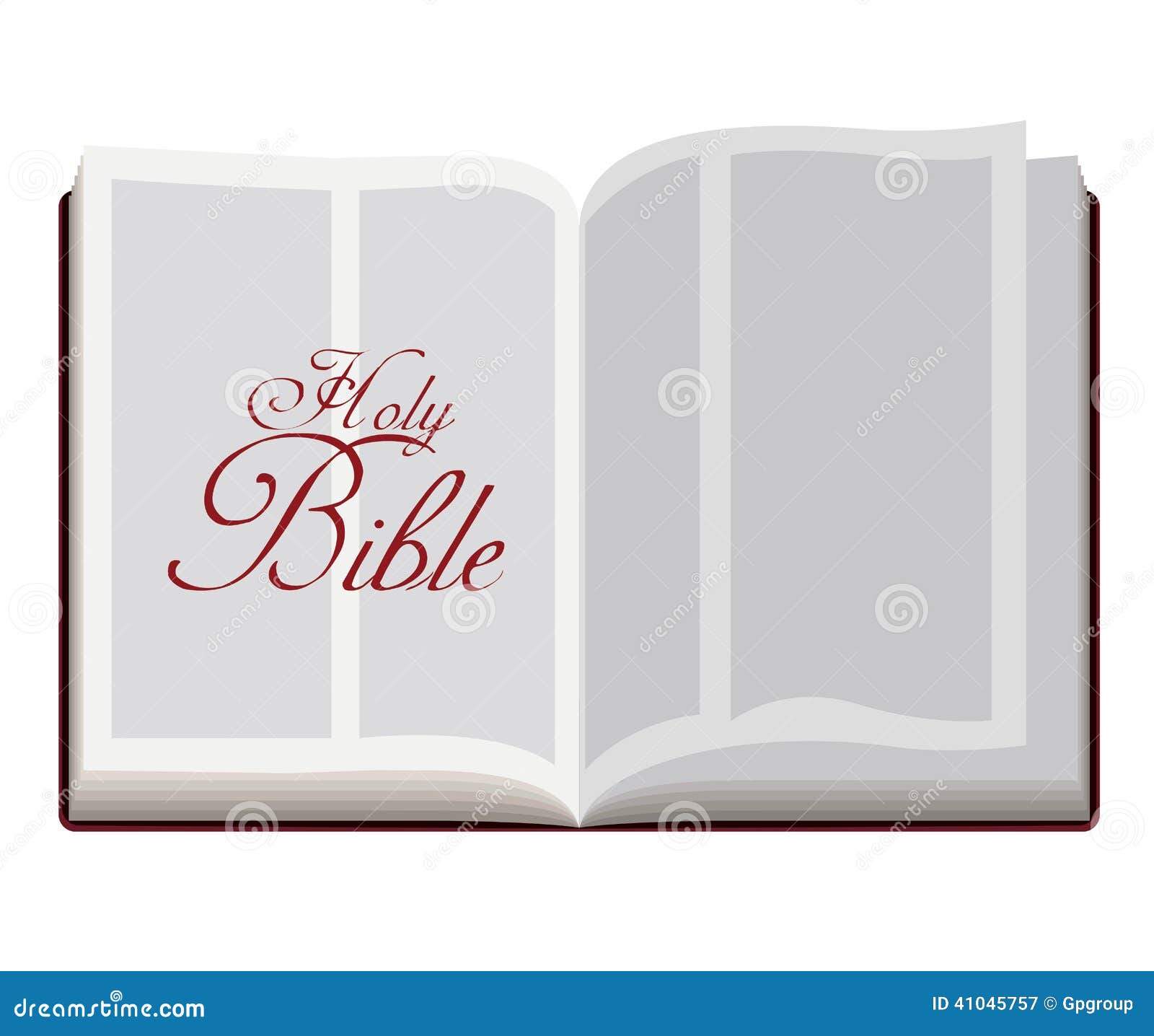 Holy bible design stock vector. Illustration of book - 41045757