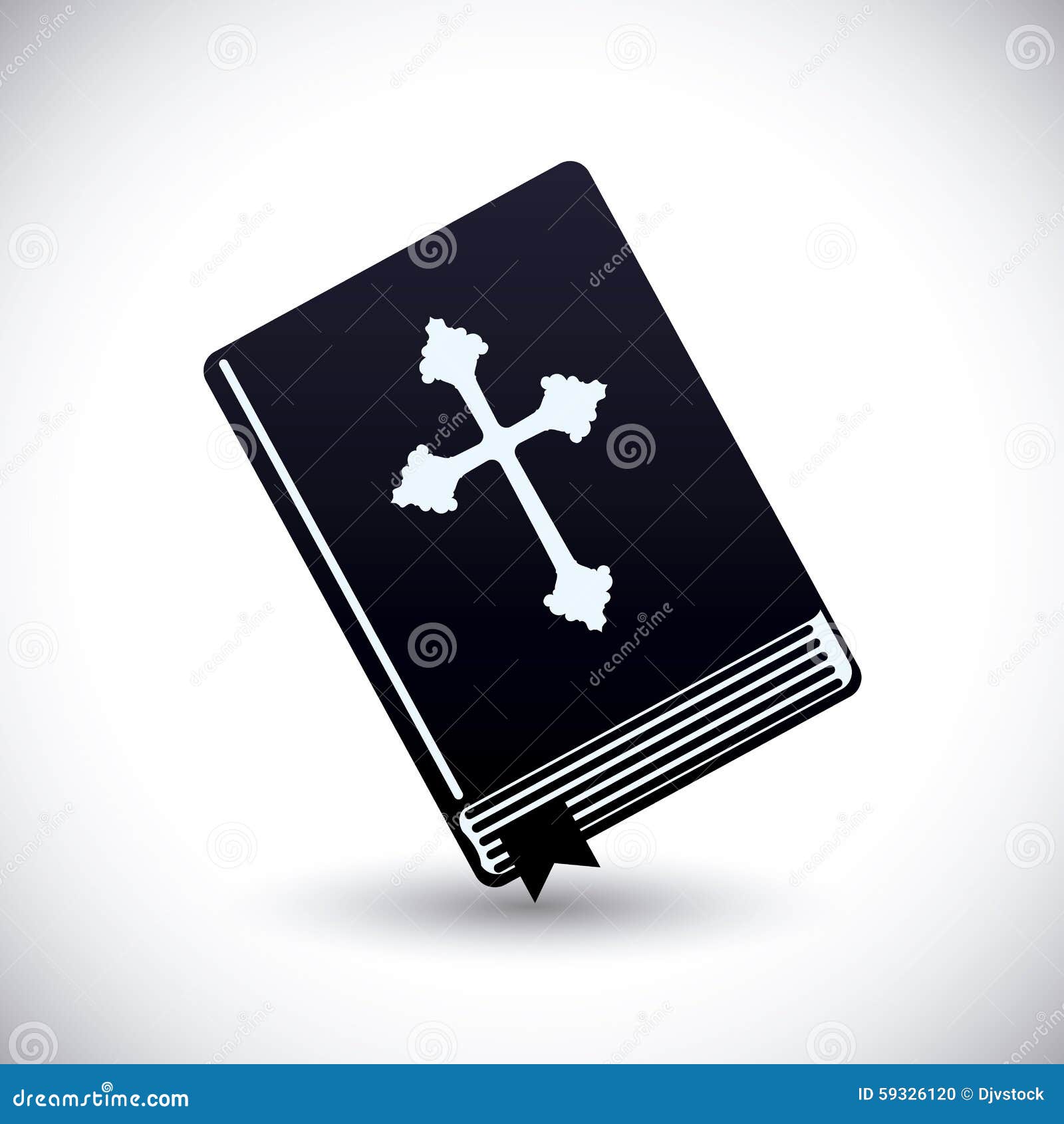 Holy bible design. stock vector. Illustration of paper - 59326120