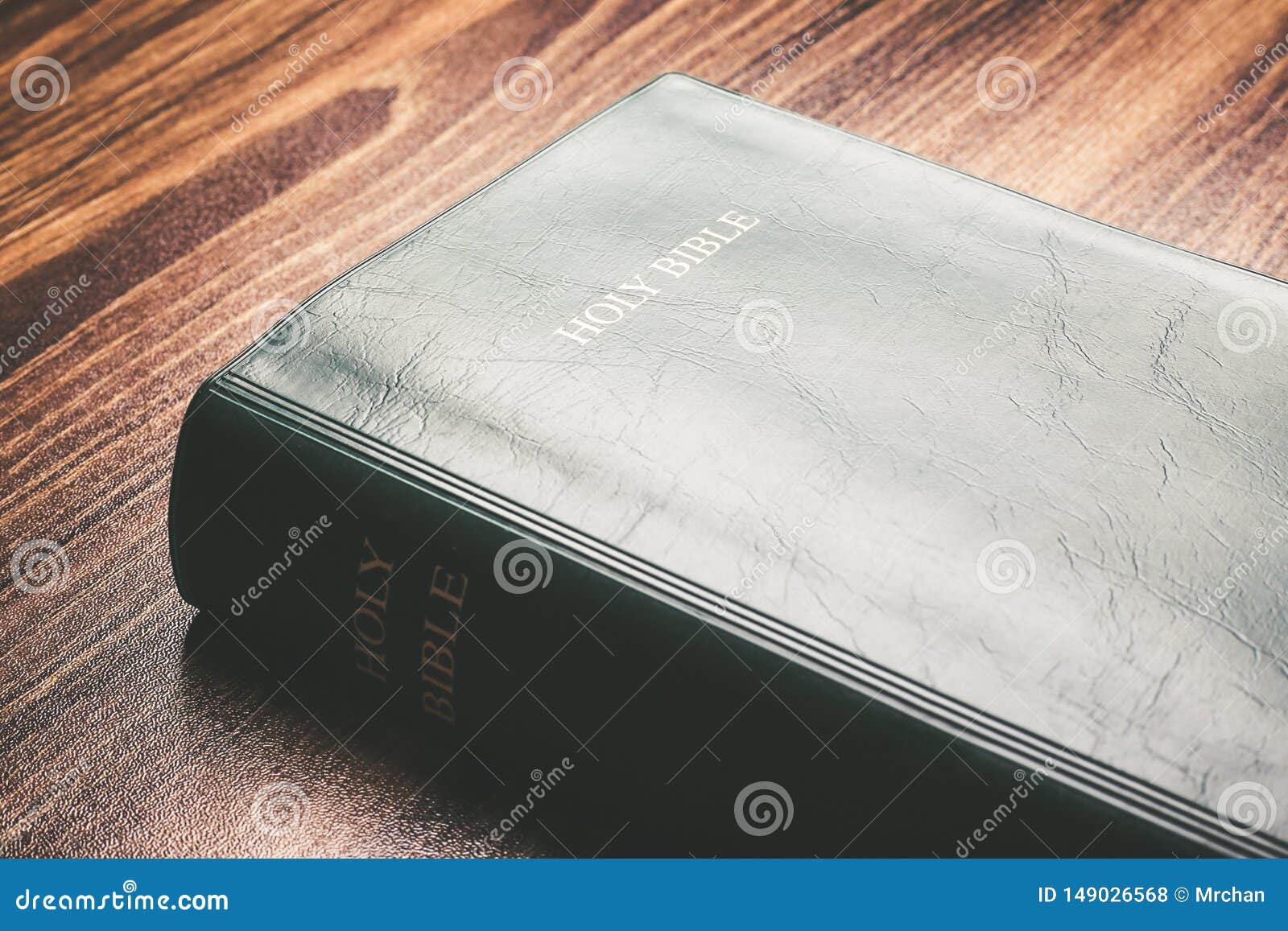 Holy Bible on the Desk stock photo. Image of belief - 149026568