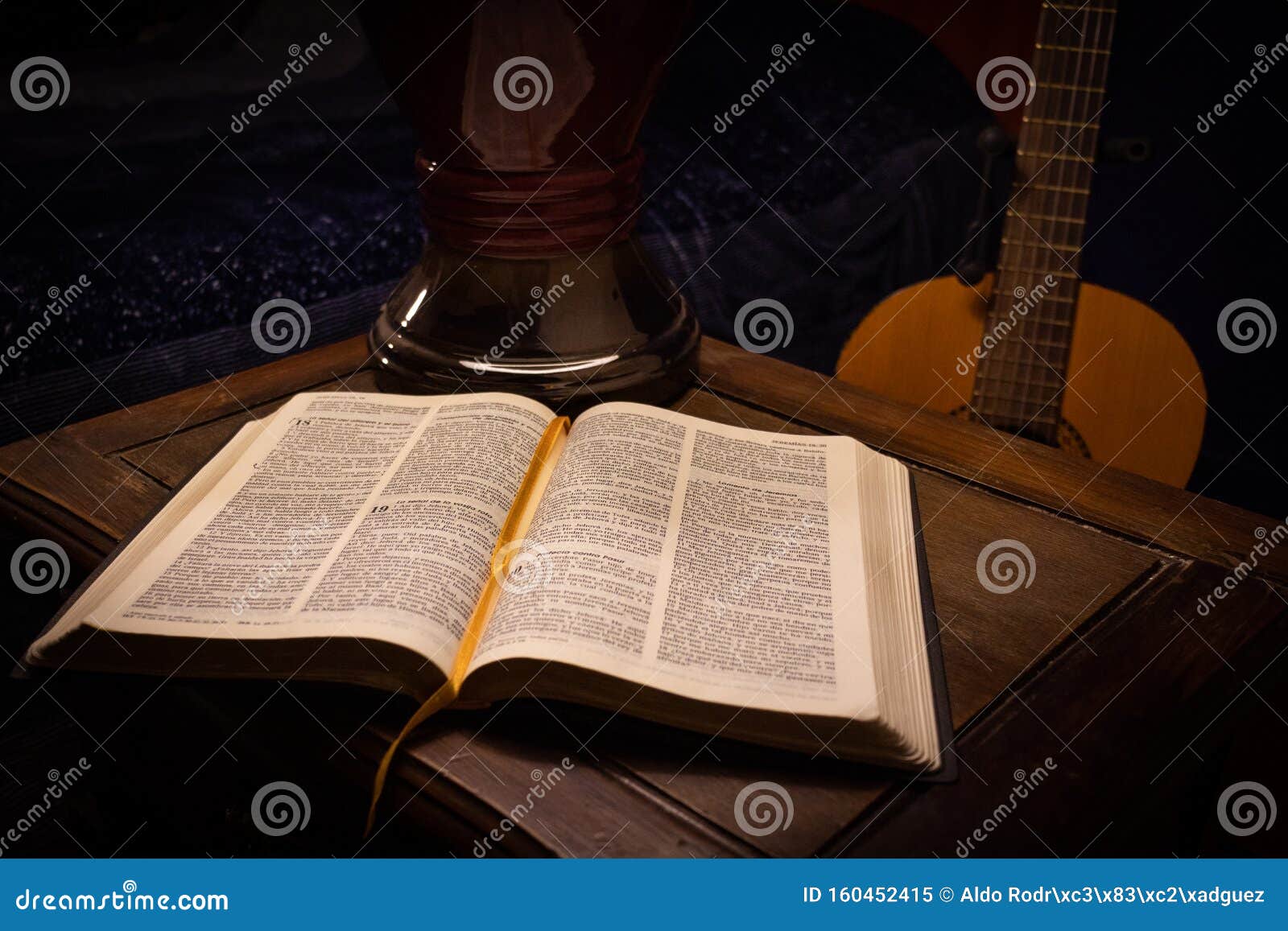 He Holy Bible on the Light Table Stock Image - Image of tablennn ...