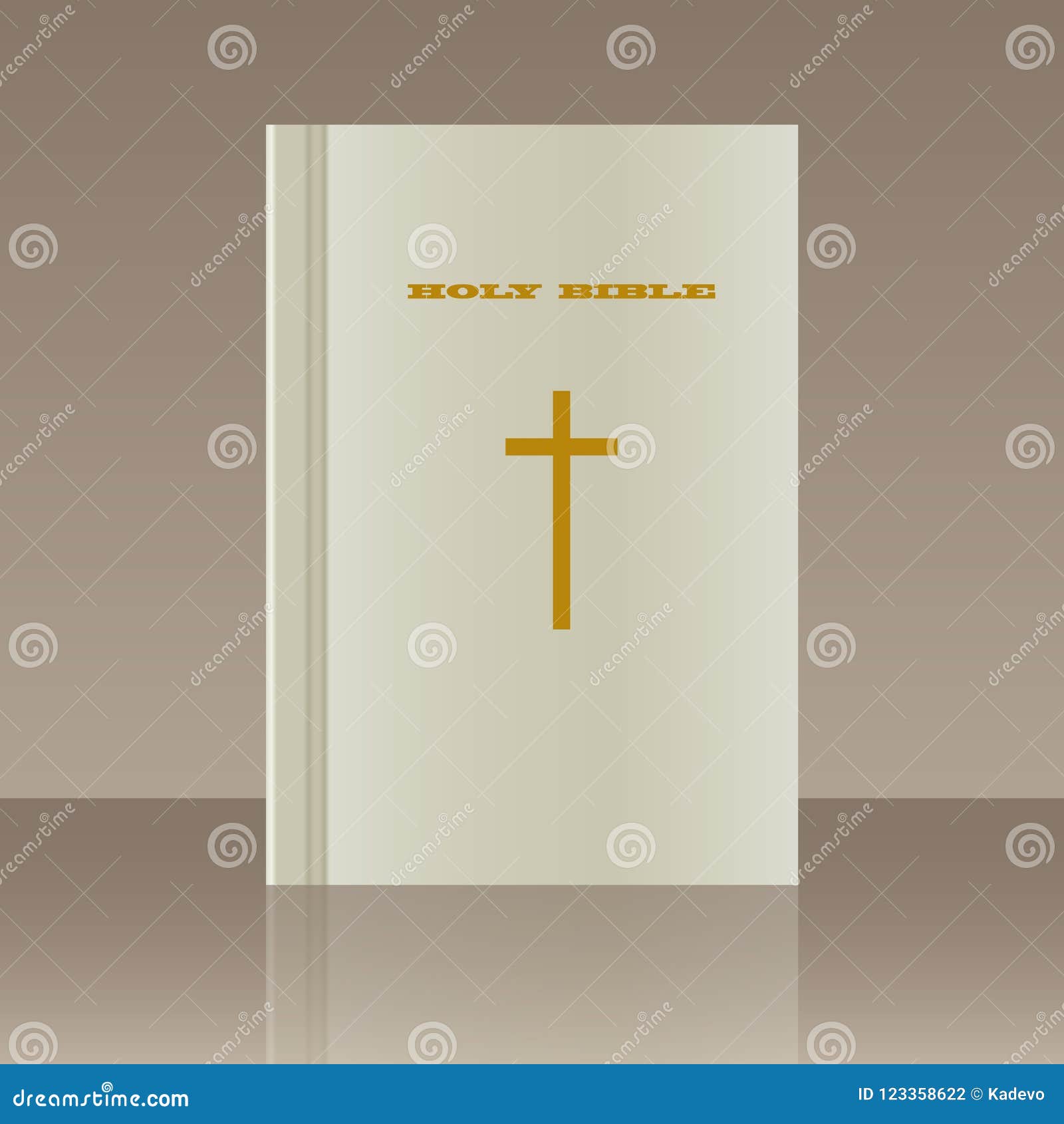 Realistic Design Element. Holy Bible Stock Vector - Illustration of ...