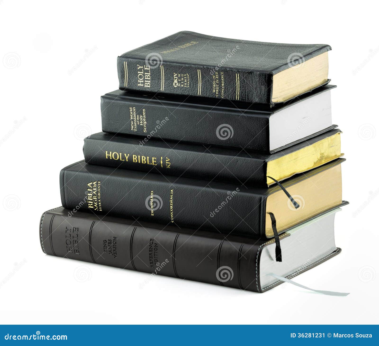 A Row Of Holy Bibles Stock Photo | CartoonDealer.com #99848964