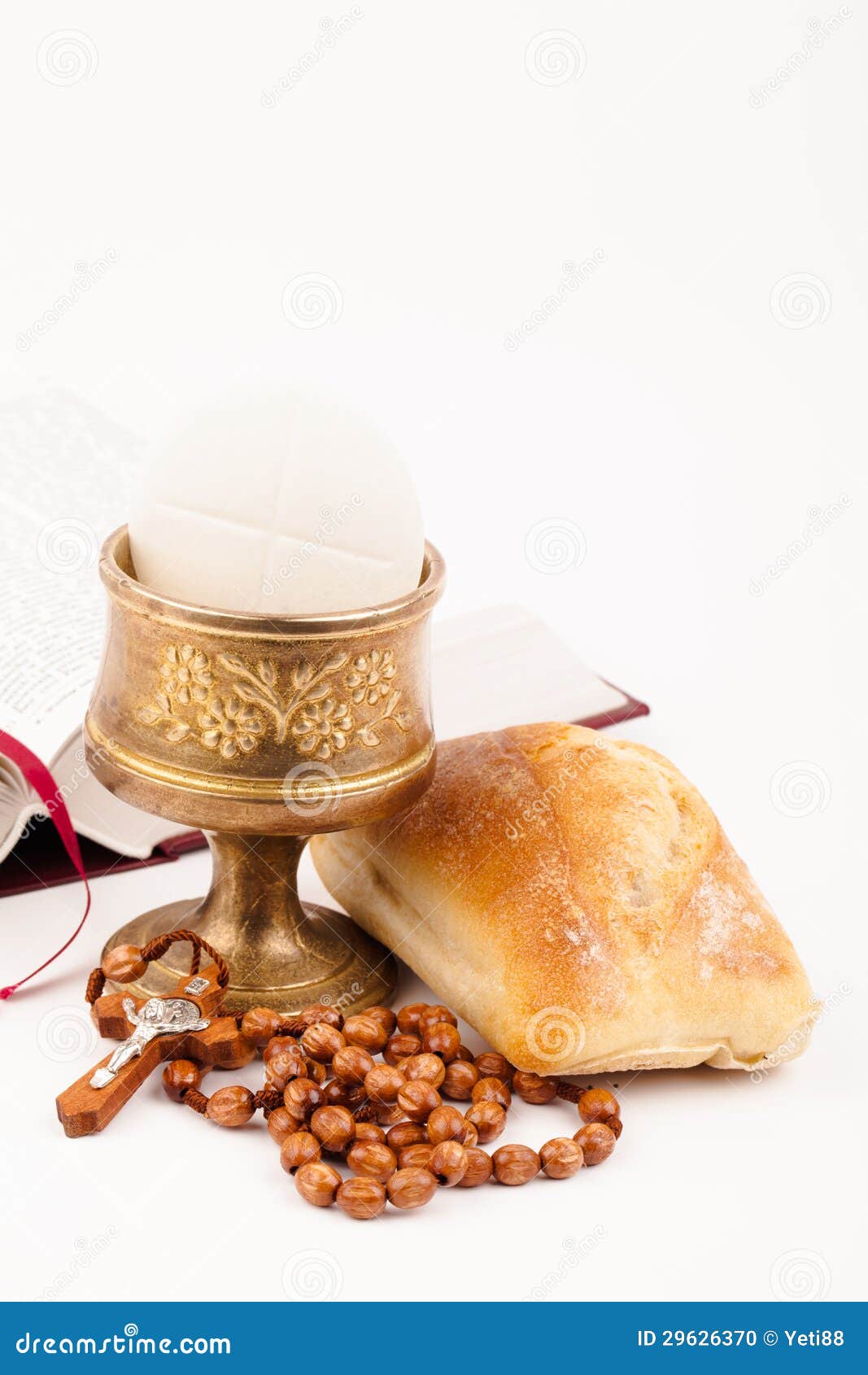 Holy bread stock photo. Image of pray, corn, christian - 29626370