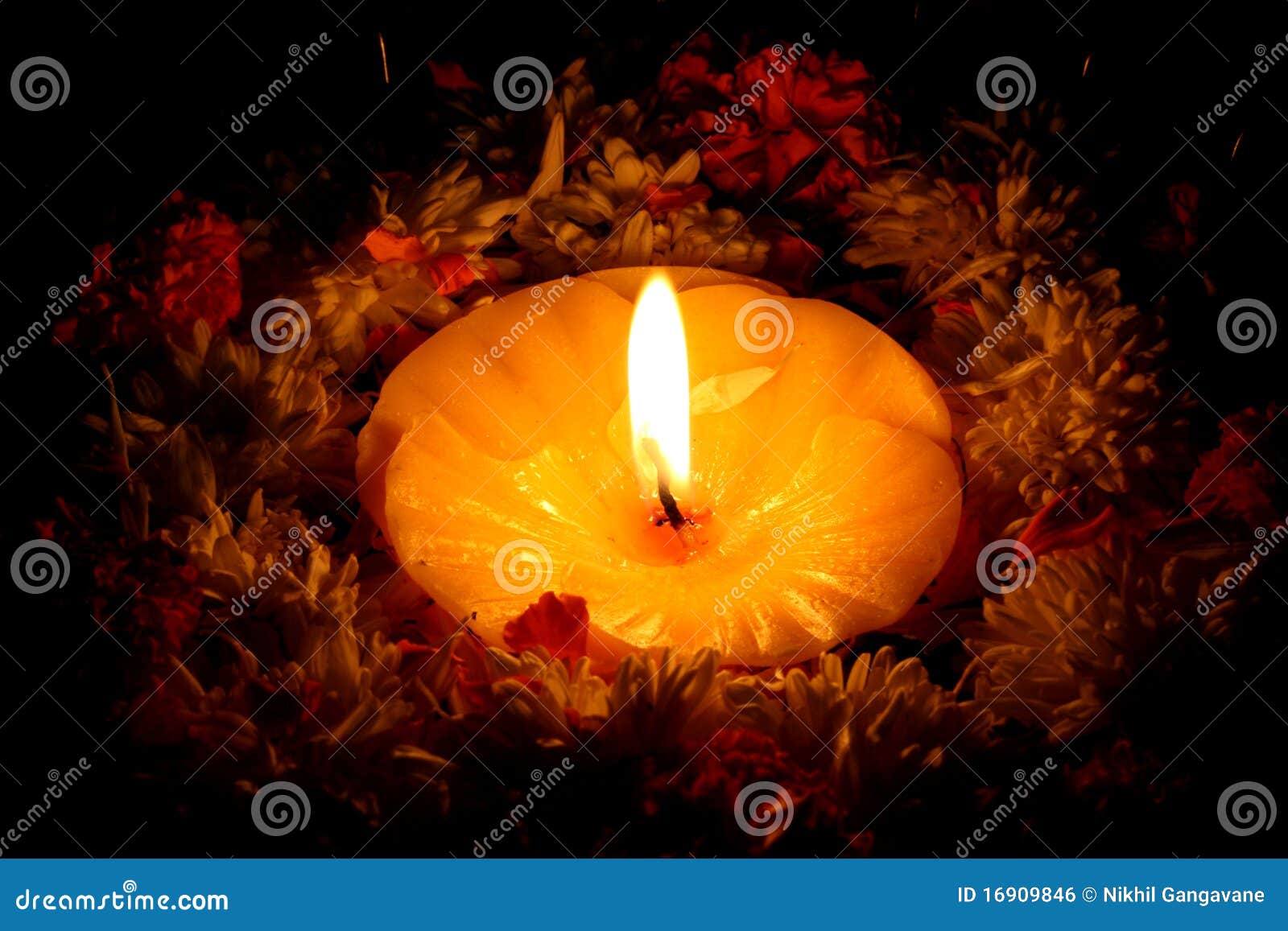 Holy Candle stock photo. Image of flame, festive, still - 16909846