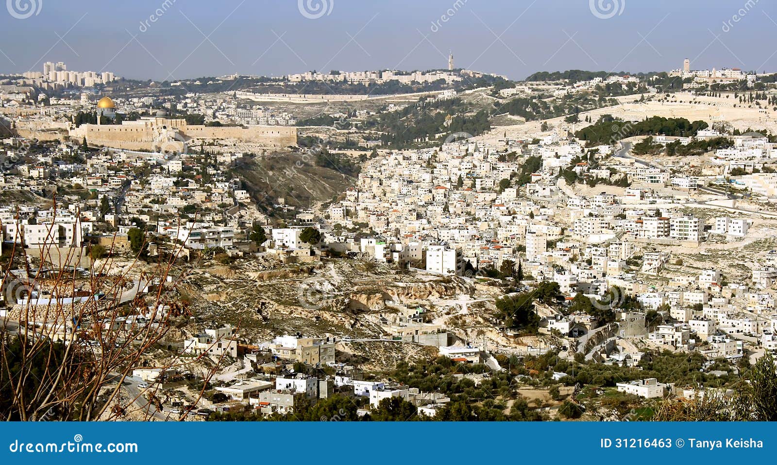 Holy city Jerusalem stock image. Image of ancient, capital - 31216463